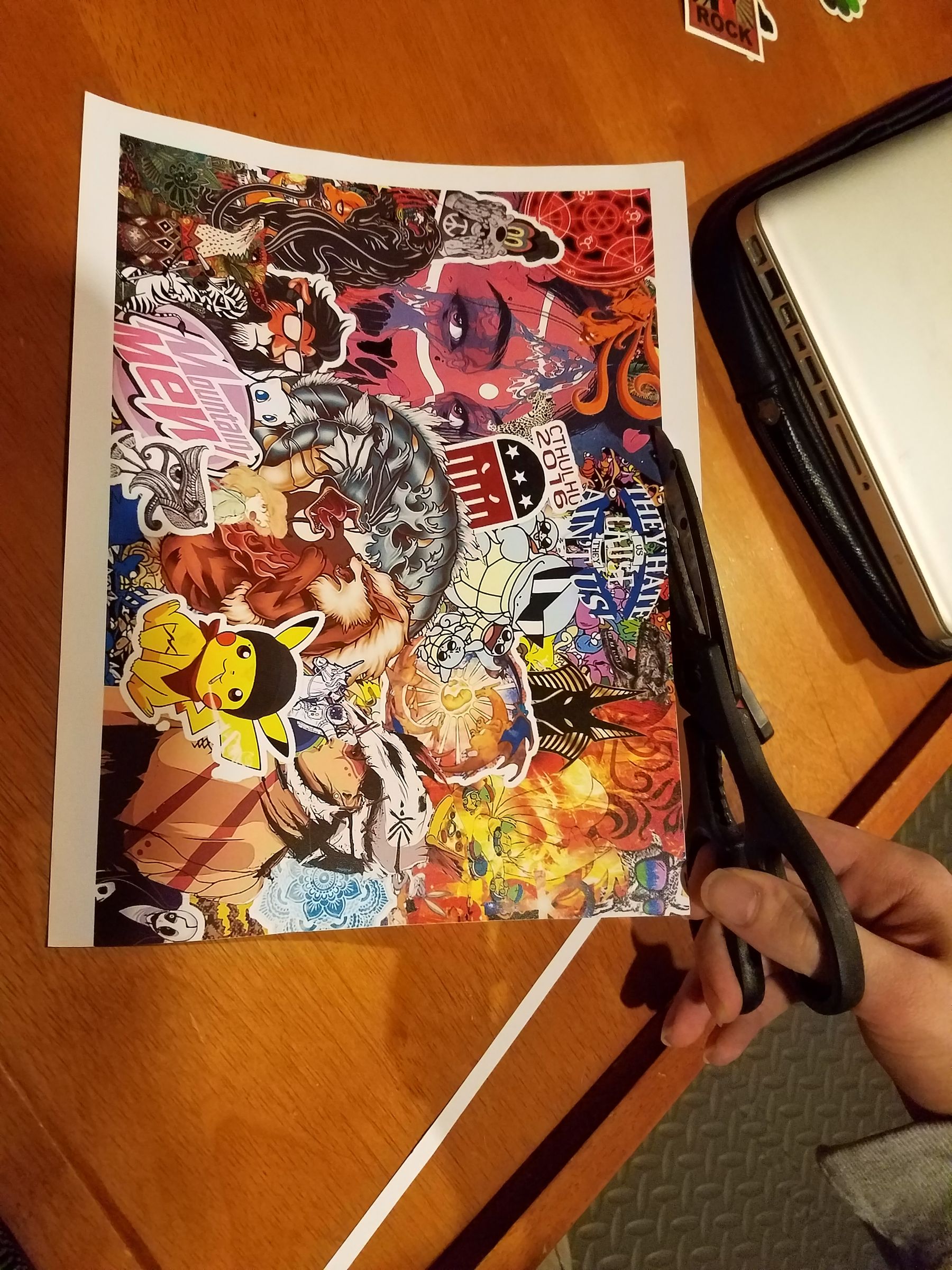 Laptop Stickerbomb : 8 Steps - Instructables