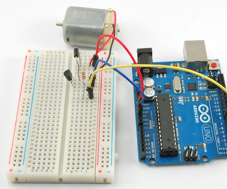 Arduino DC Motor Speed and Direction L293D : 6 Steps - Instructables