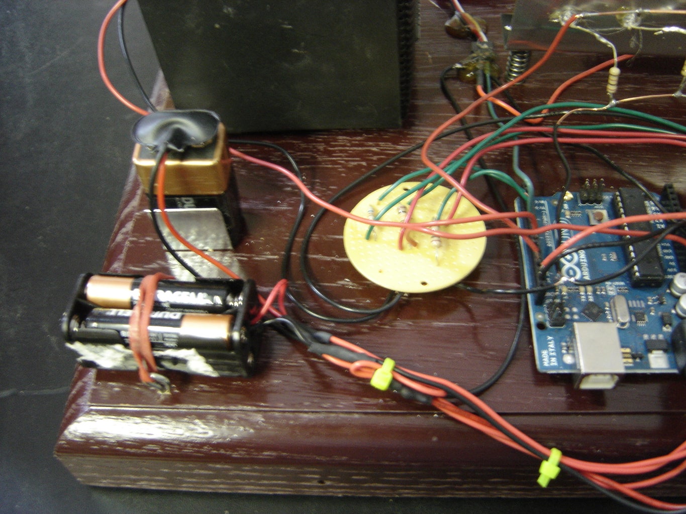 Rotary Phone Dial + Arduino + Invisible Ink = Birthday Present ... Rotary Phone Dial + Arduino + Invisible Ink = Birthday Present ...
