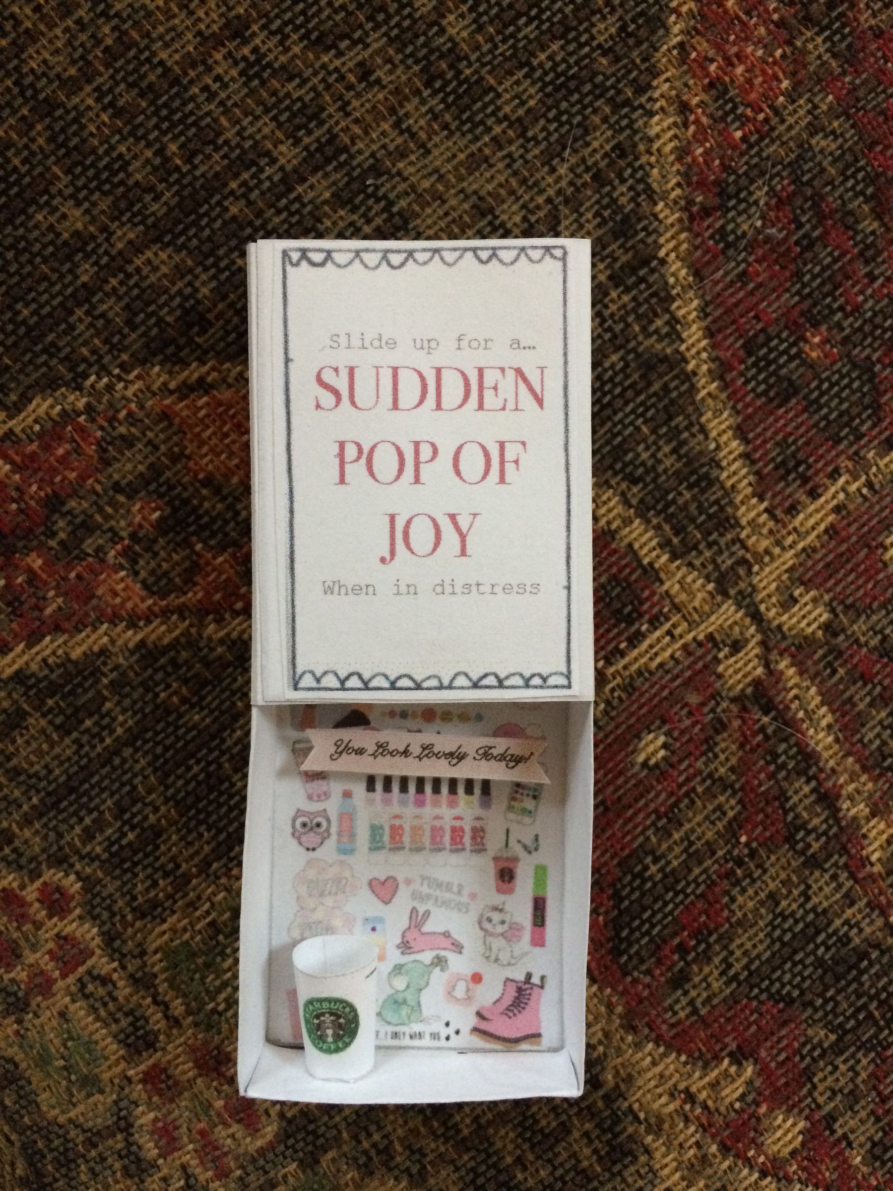 Sudden Pop of Joy (In a Box) : 8 Steps (with Pictures) - Instructables