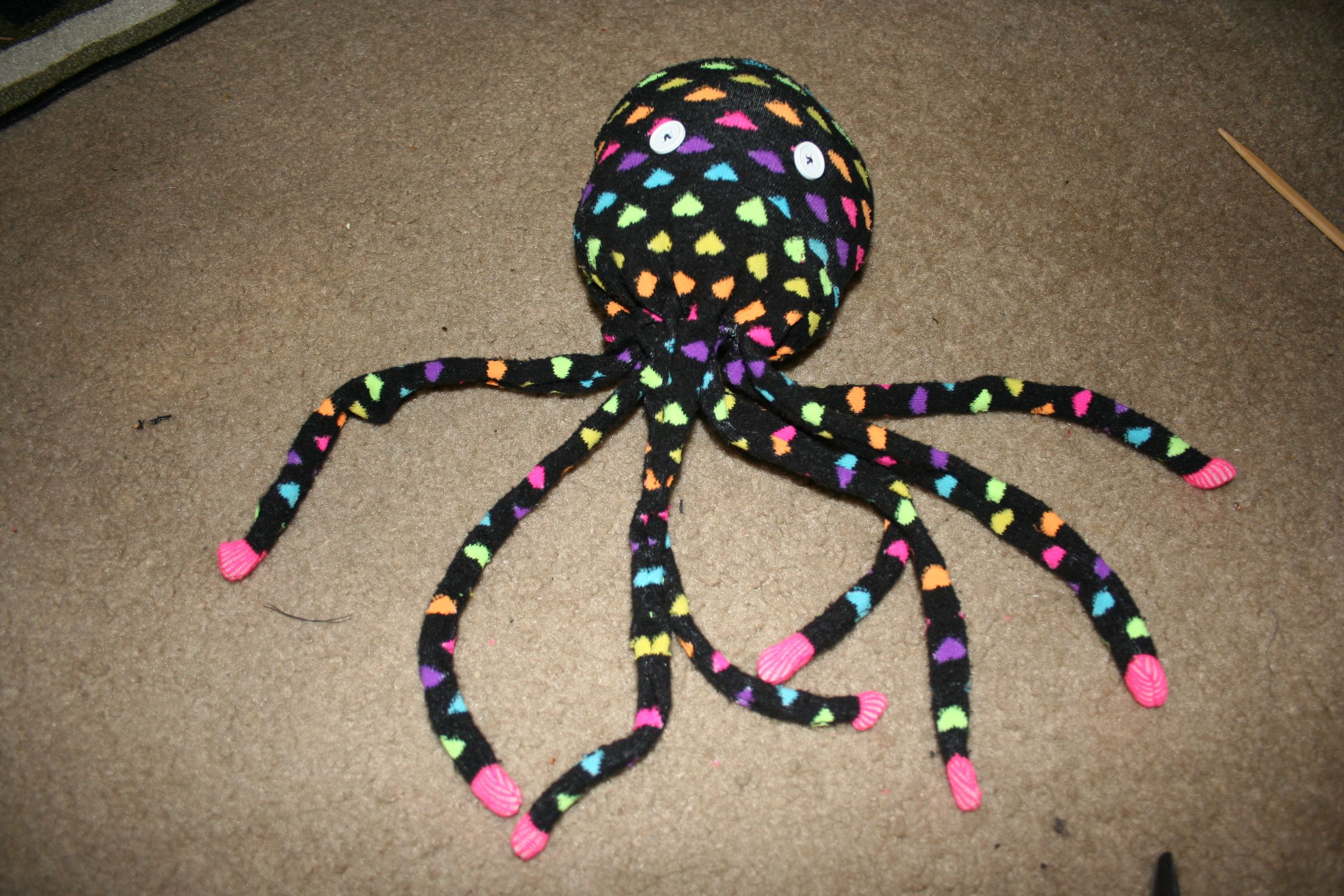 Goodbye Sock Monkey, Hello SOCKTOPUS! : 5 Steps (with Pictures ...
