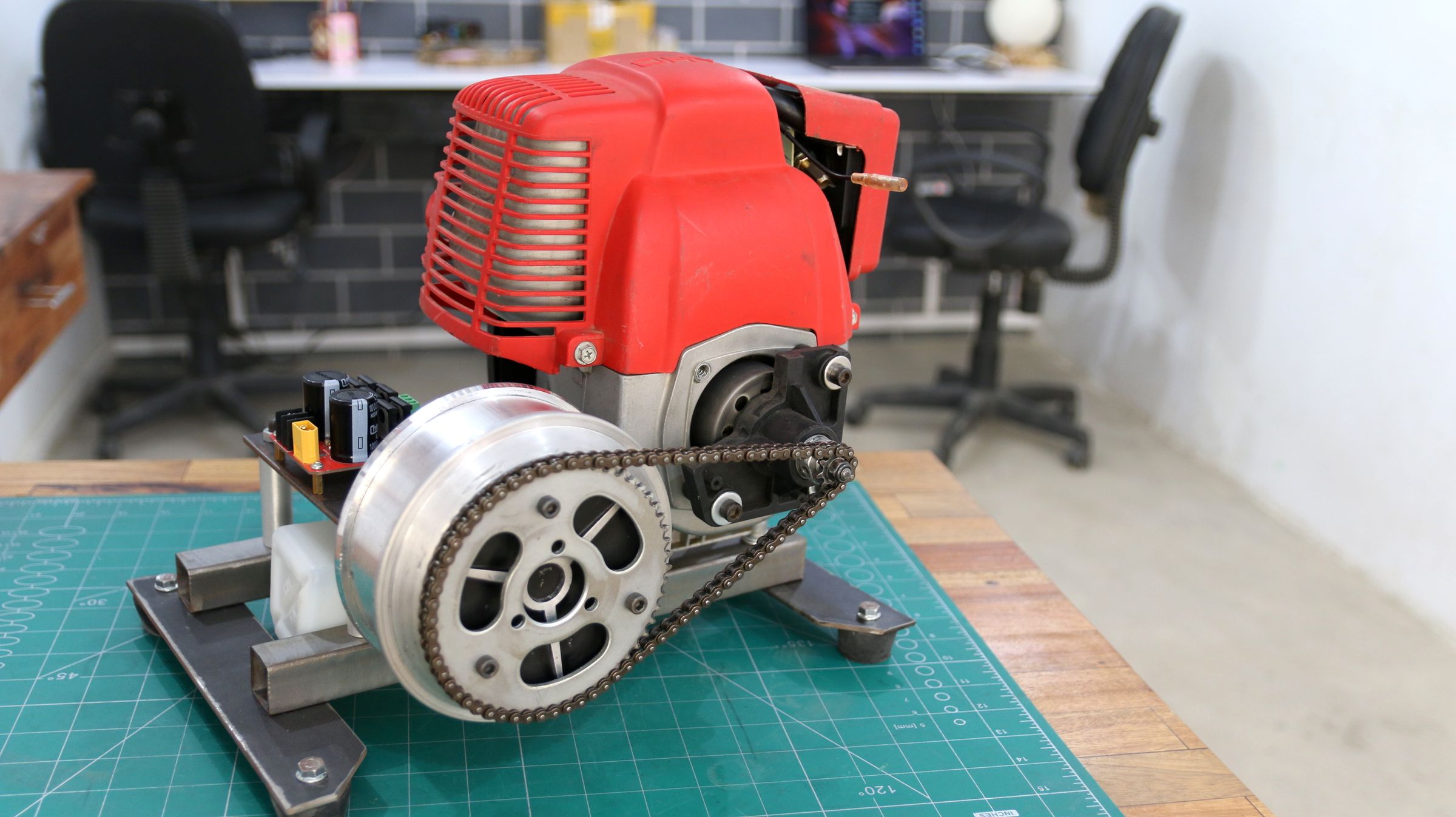 DIY Miniature Gasoline Generator : 10 Steps (with Pictures) - Instructables