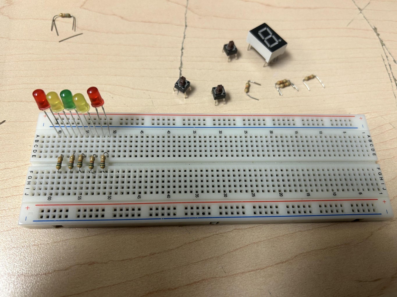 Arduino Led Memory Game 5 Steps Instructables