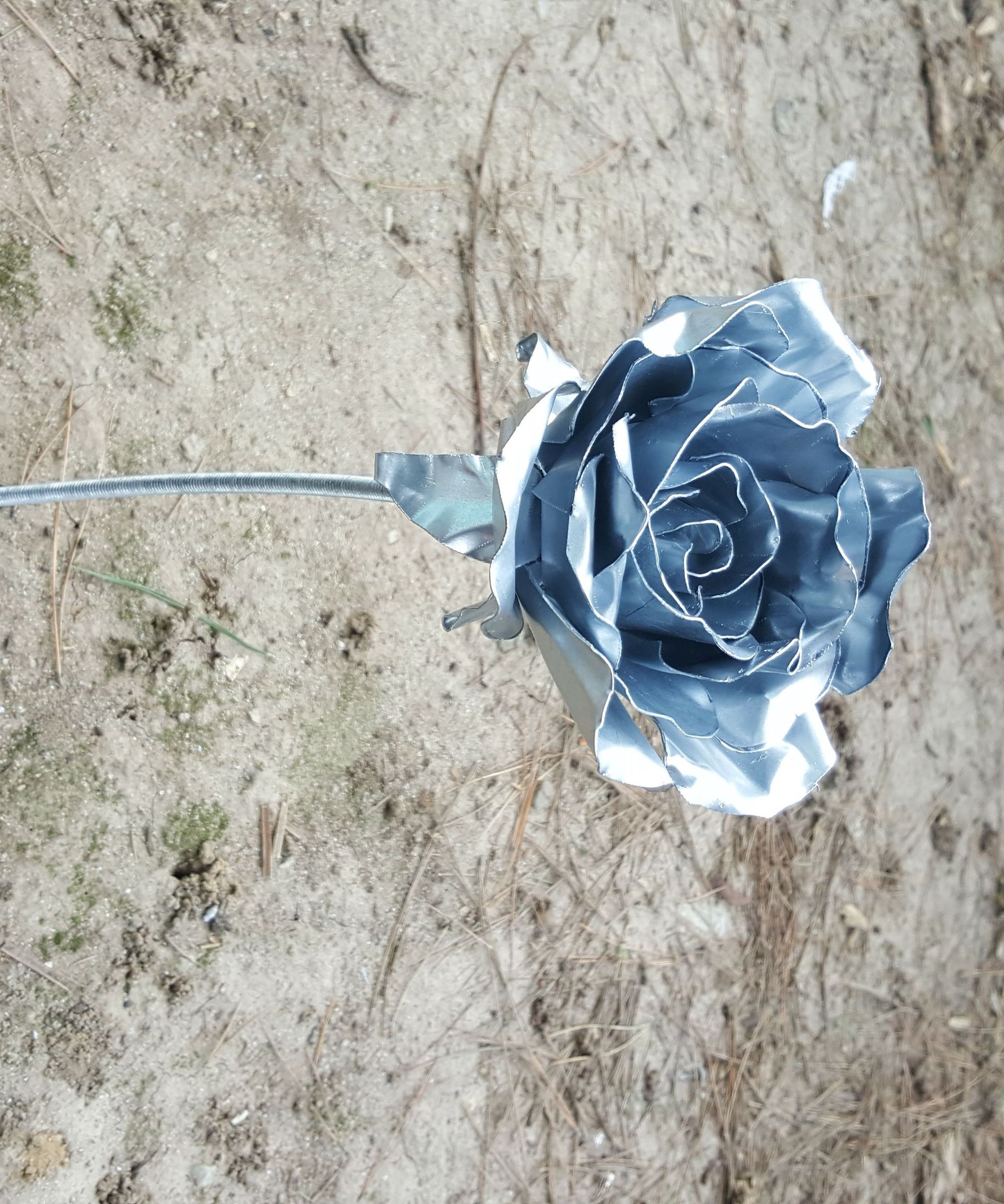 Home Improvement Store: Metal Rose : 14 Steps (with Pictures ...