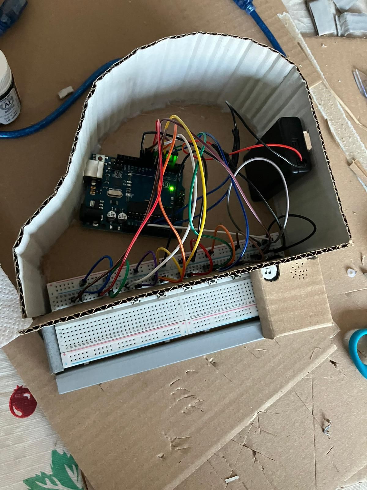 A Mini Cardboard Piano : 7 Steps - Instructables