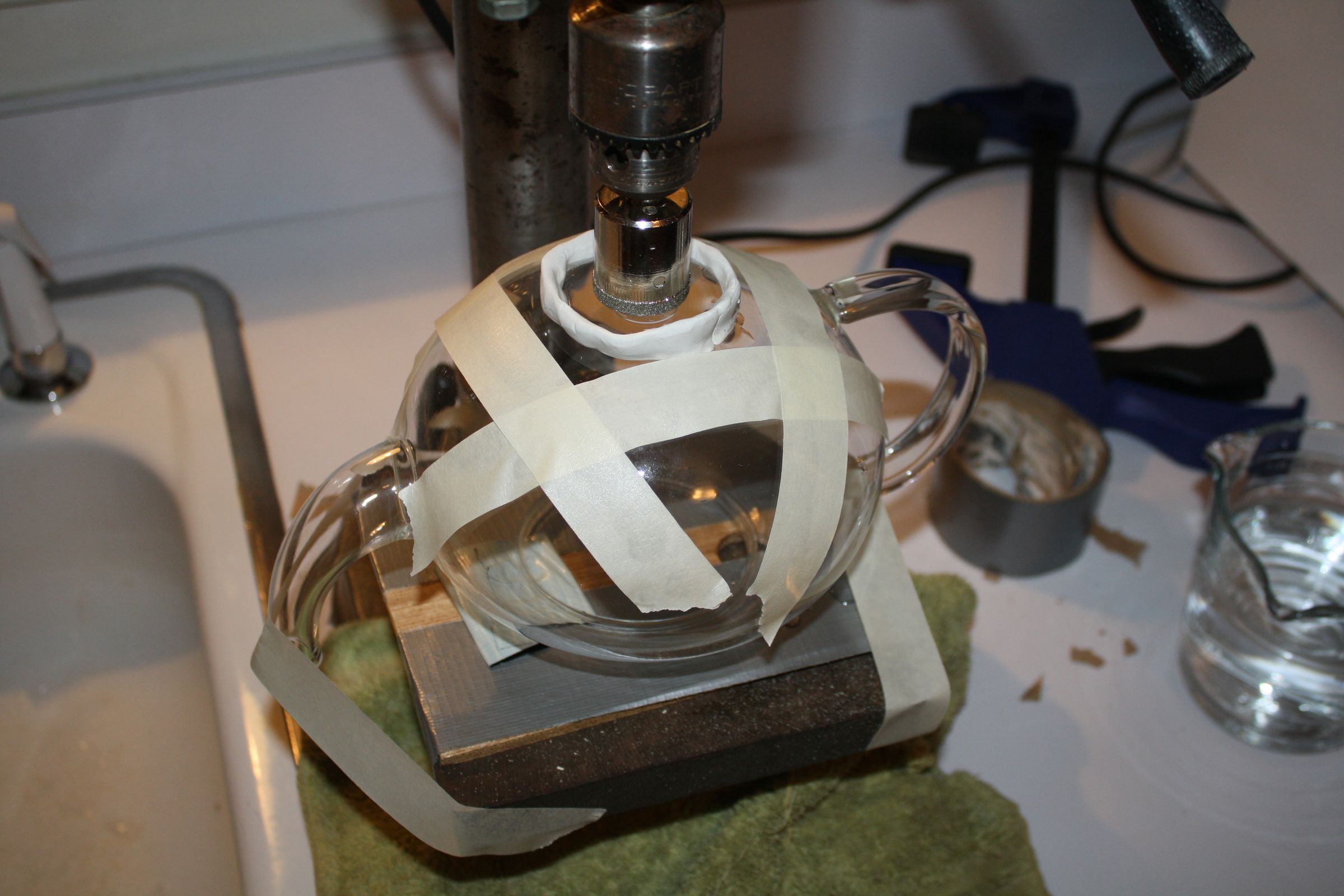 Tea Light for Two -- Make Your Own Pendant Light From a Tea Set : 8 ...