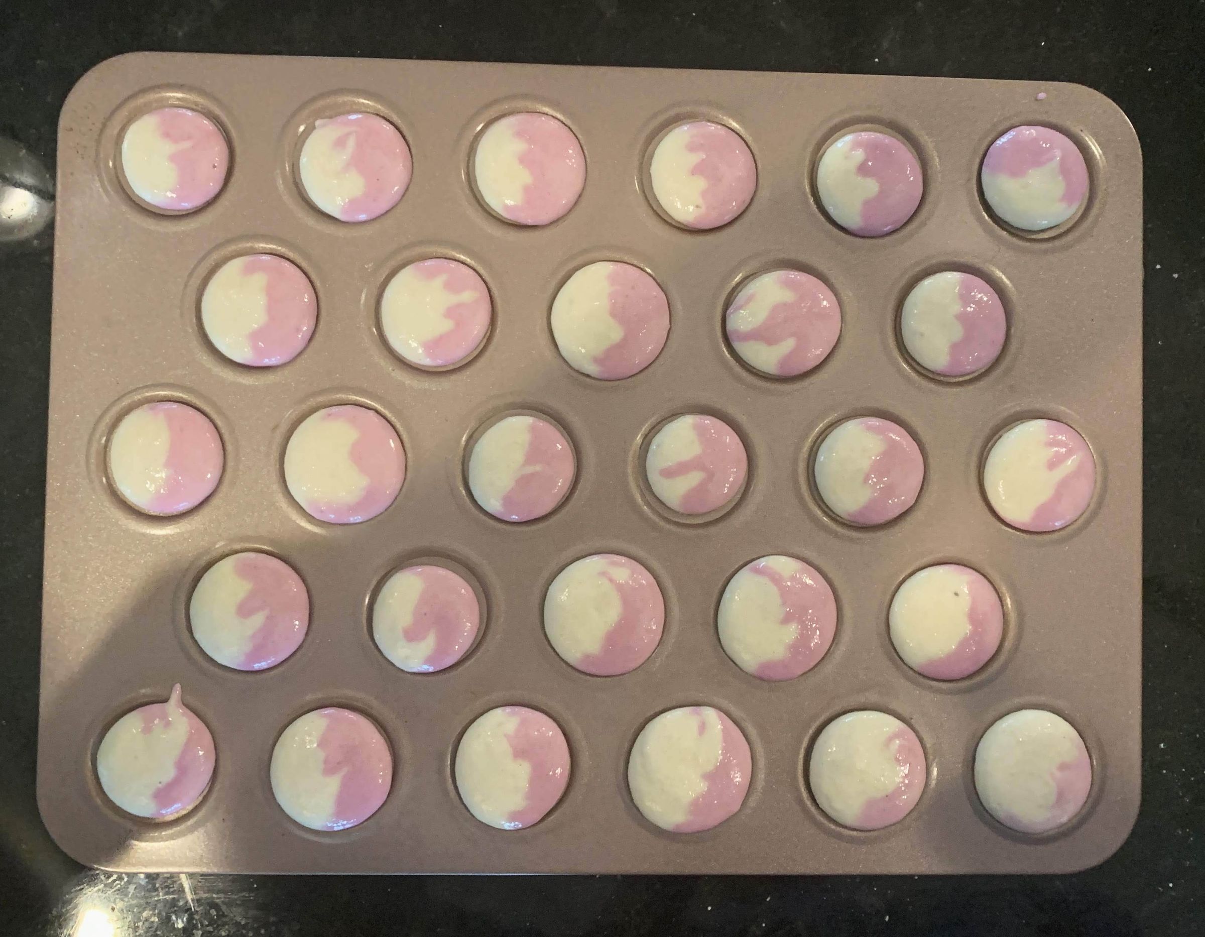 Two-toned Raspberry Macarons With a Twist : 11 Steps (with Pictures ...