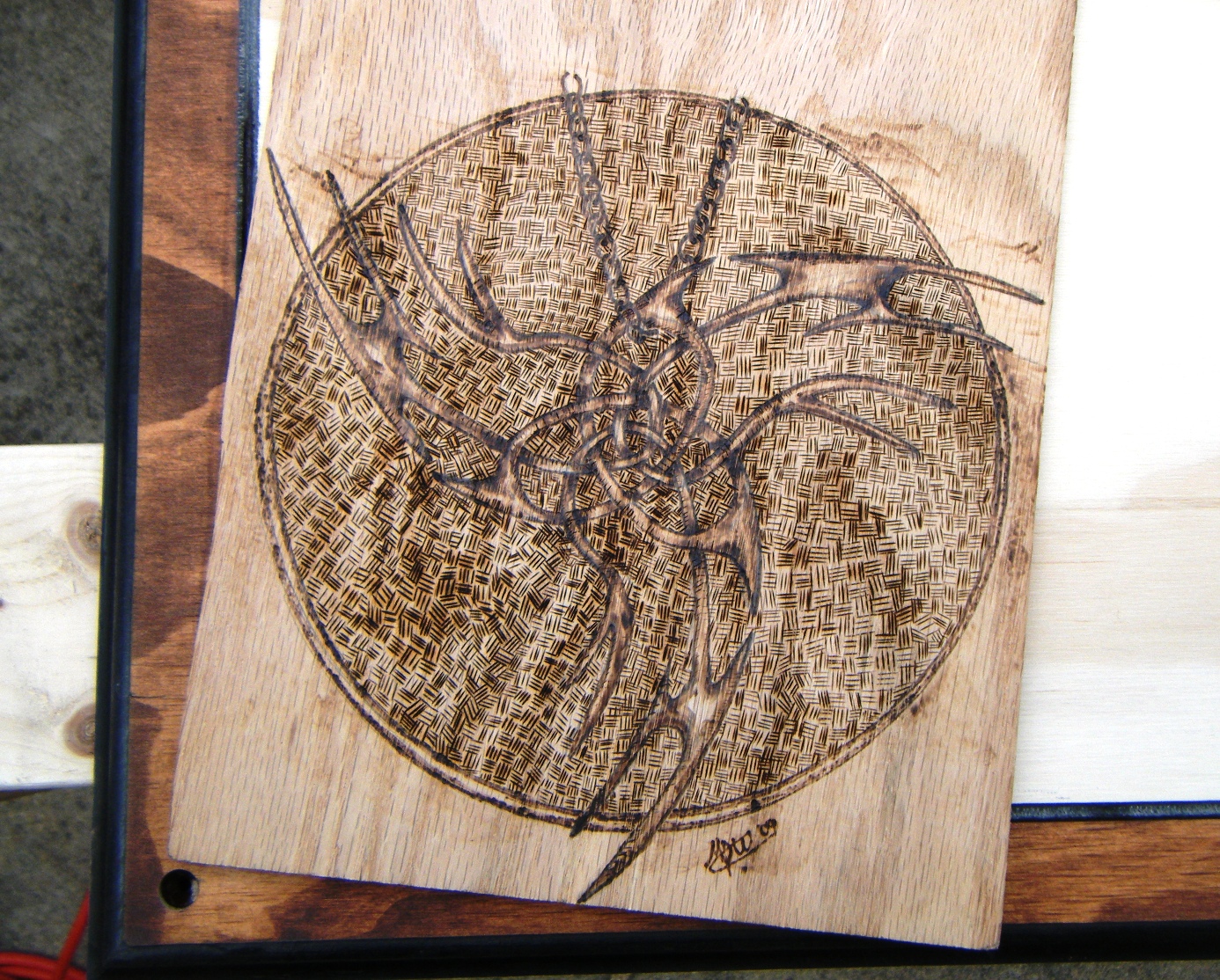 Architectural Mural Pyrography : 4 Steps (with Pictures) - Instructables