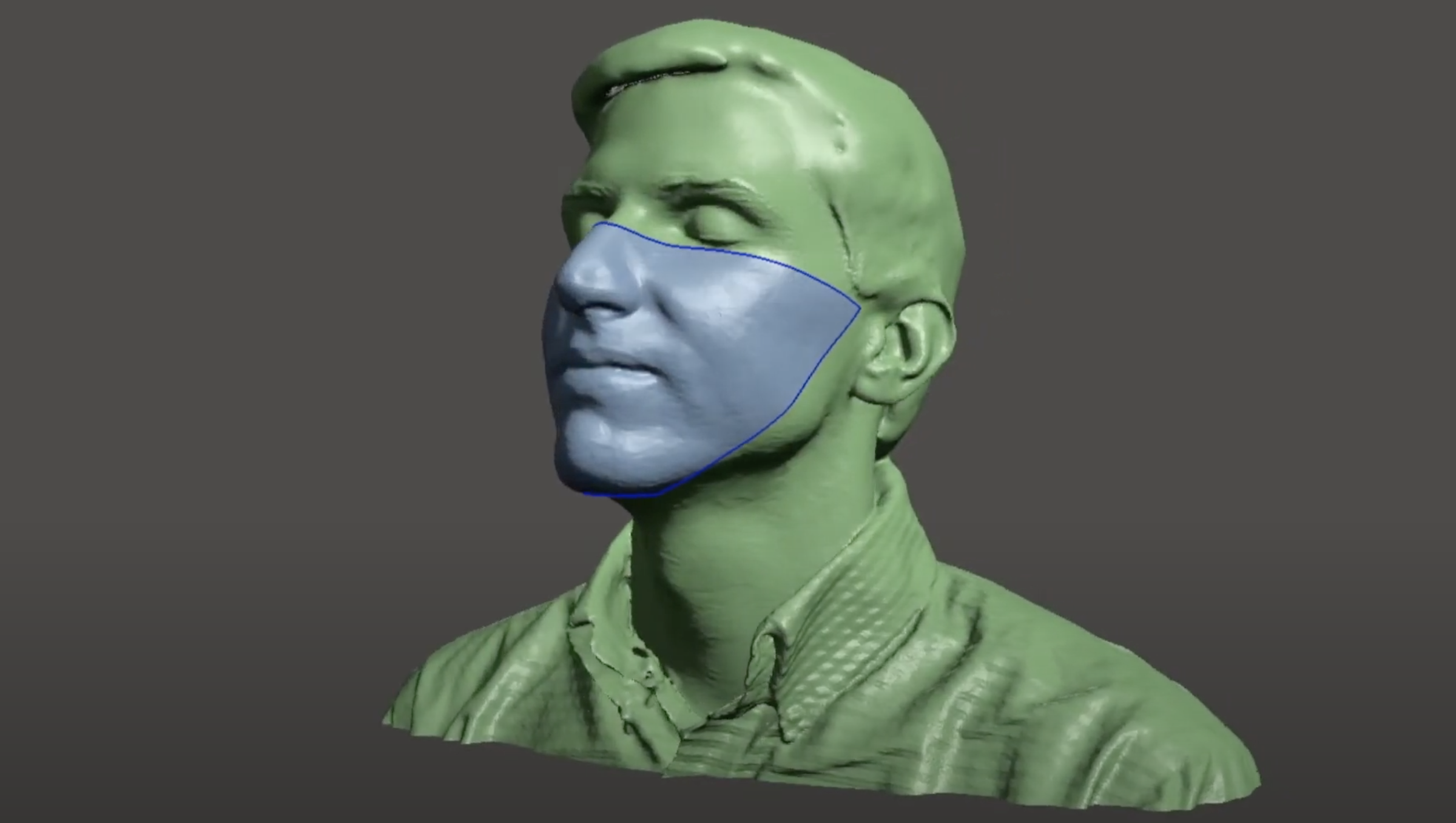 3D Printing a Mask of Your Own Face / 3D Printed Facemask : 5 Steps ...
