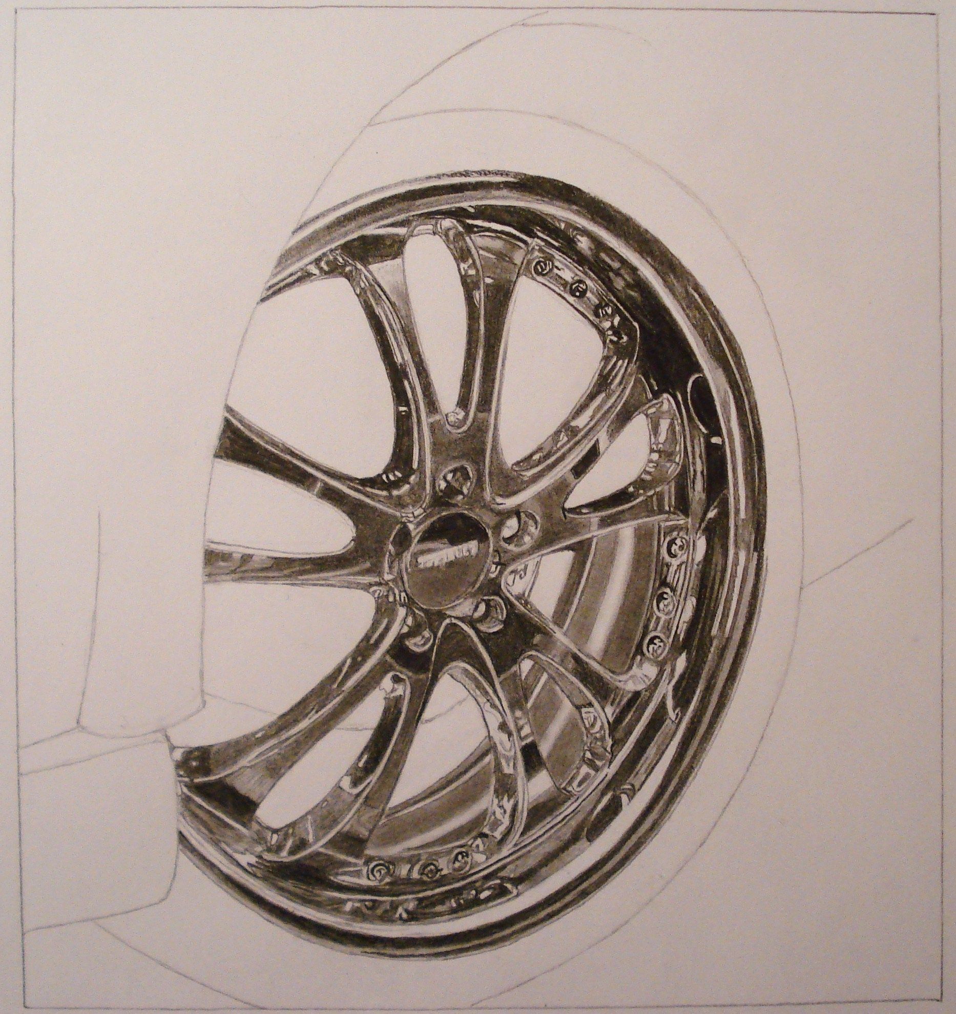 Chrome Rim Drawing Tutorial : 13 Steps (with Pictures) - Instructables