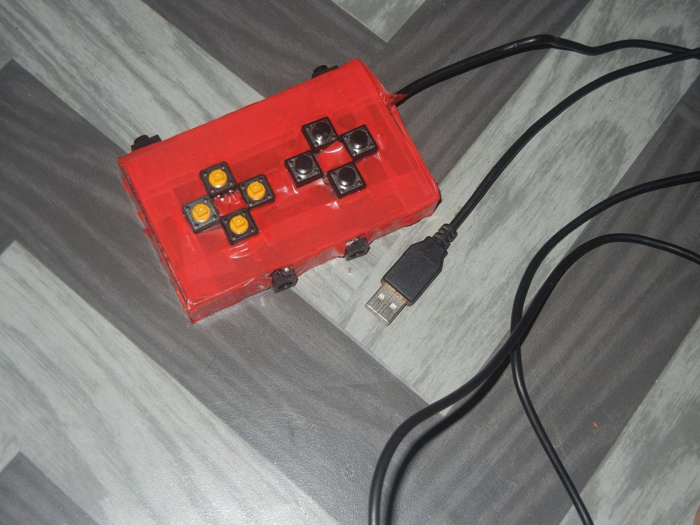 (UPDATE - THERES a SLIGHT ISSUE) USB GAME CONTROLLER FOR P.C : 10 Steps ...