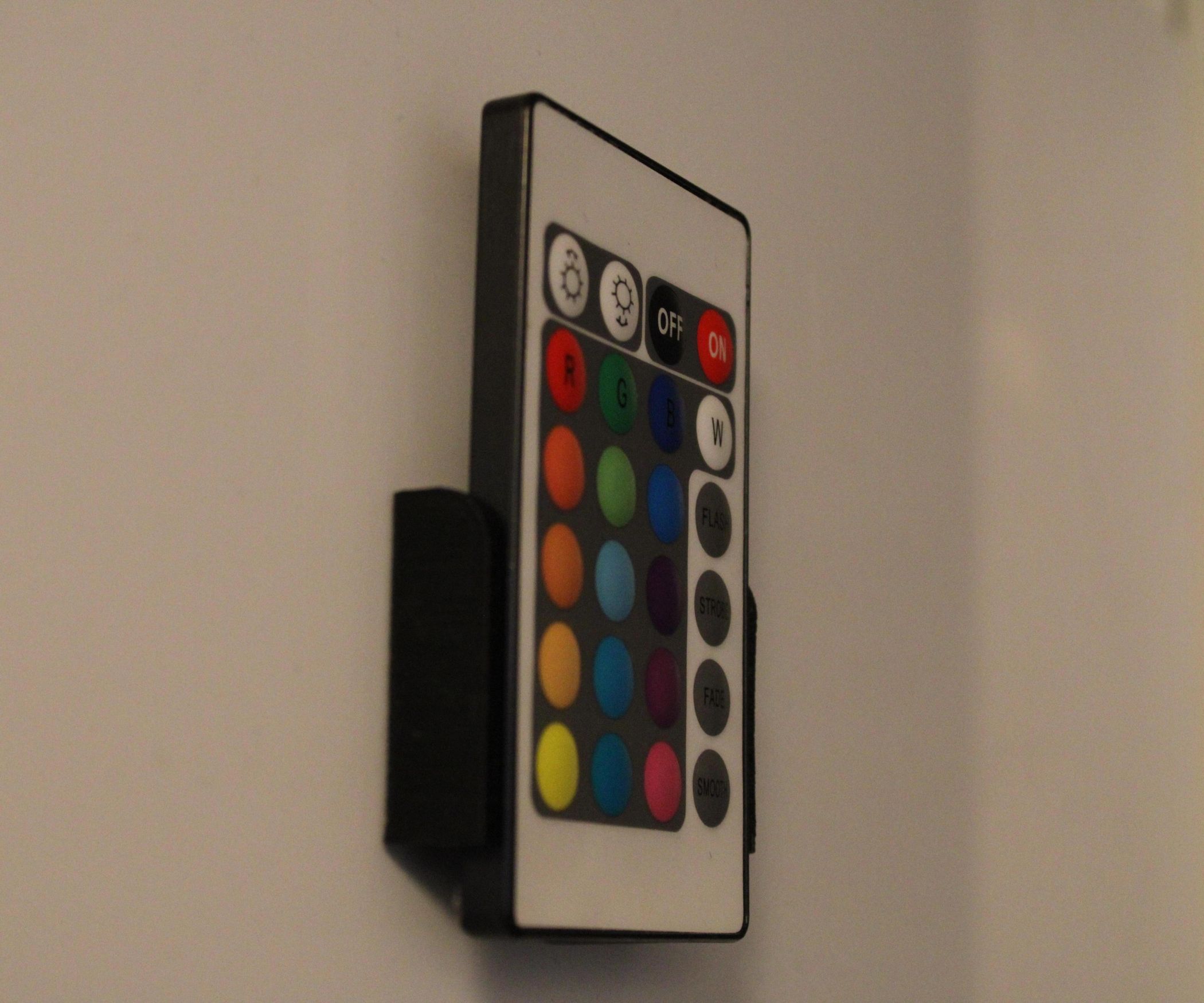 Simplistic Magnetic LED Controller Holder : 4 Steps (with Pictures ...