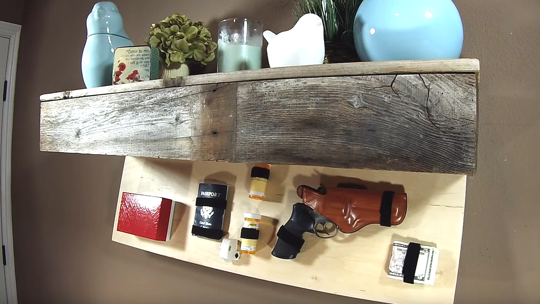 Secret Compartment Floating Shelf : 20 Steps (with Pictures ...