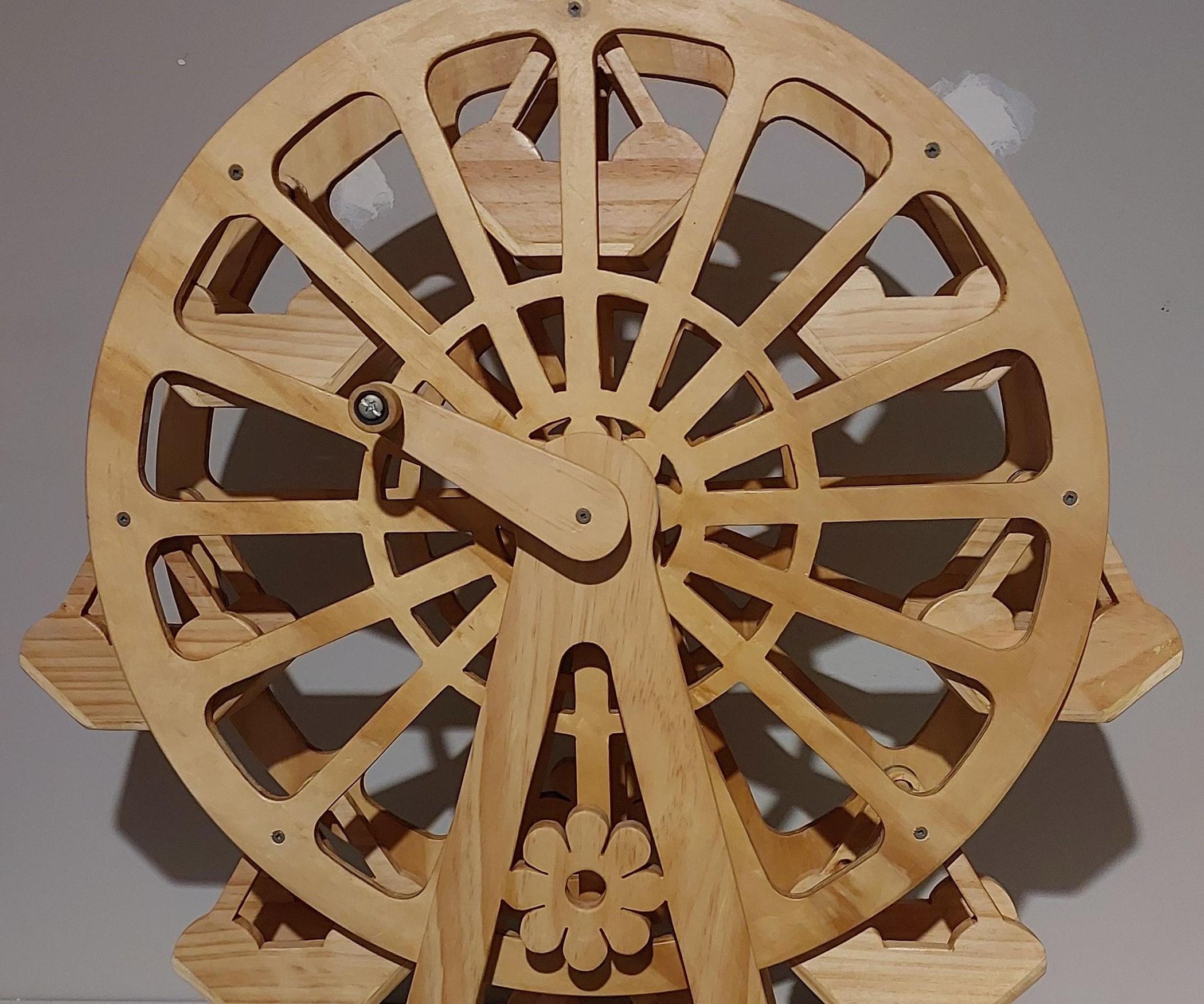 Wooden Toy Ferris Wheel : 10 Steps (with Pictures) - Instructables