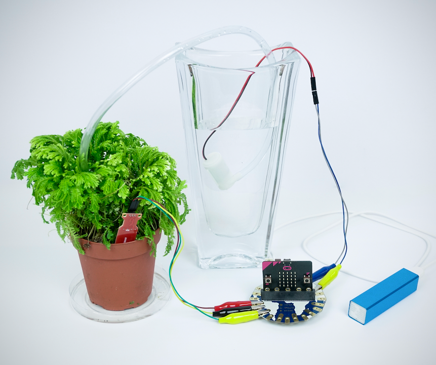 Micro:bit Enabled Plant Watering System : 6 Steps (with Pictures ...
