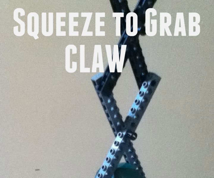 LEGO Squeeze to Grab Claw : 5 Steps - Instructables