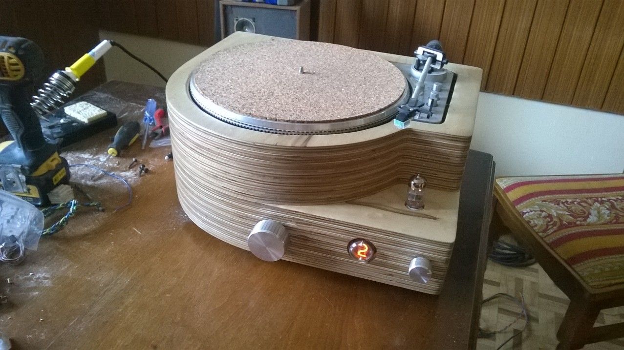 DIY Turntable With Amp Preamp and Buffer in Wooden Case : 7 Steps (with ...