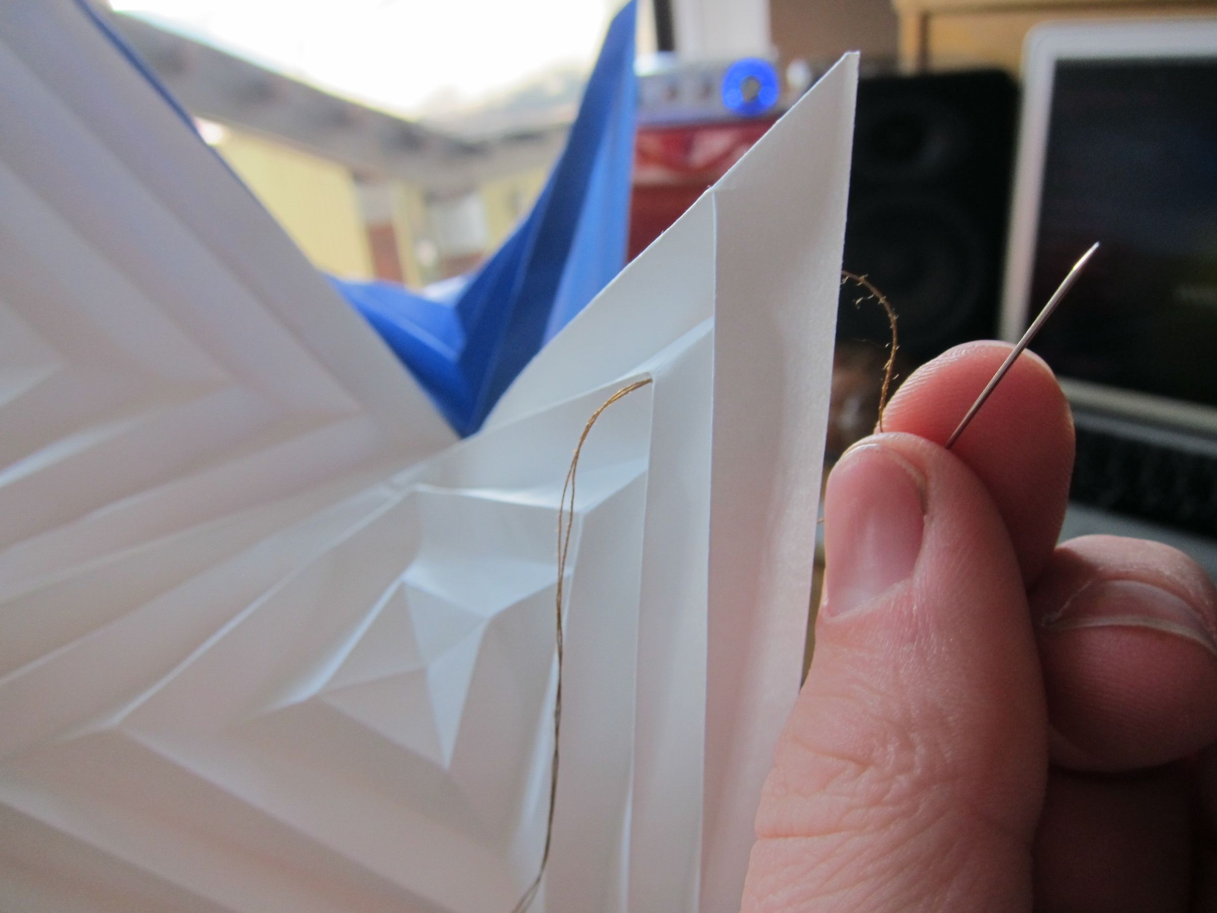 Paper "Cube" Made of Hyperbolic Paraboloids - Modular Math Origami : 7 ...