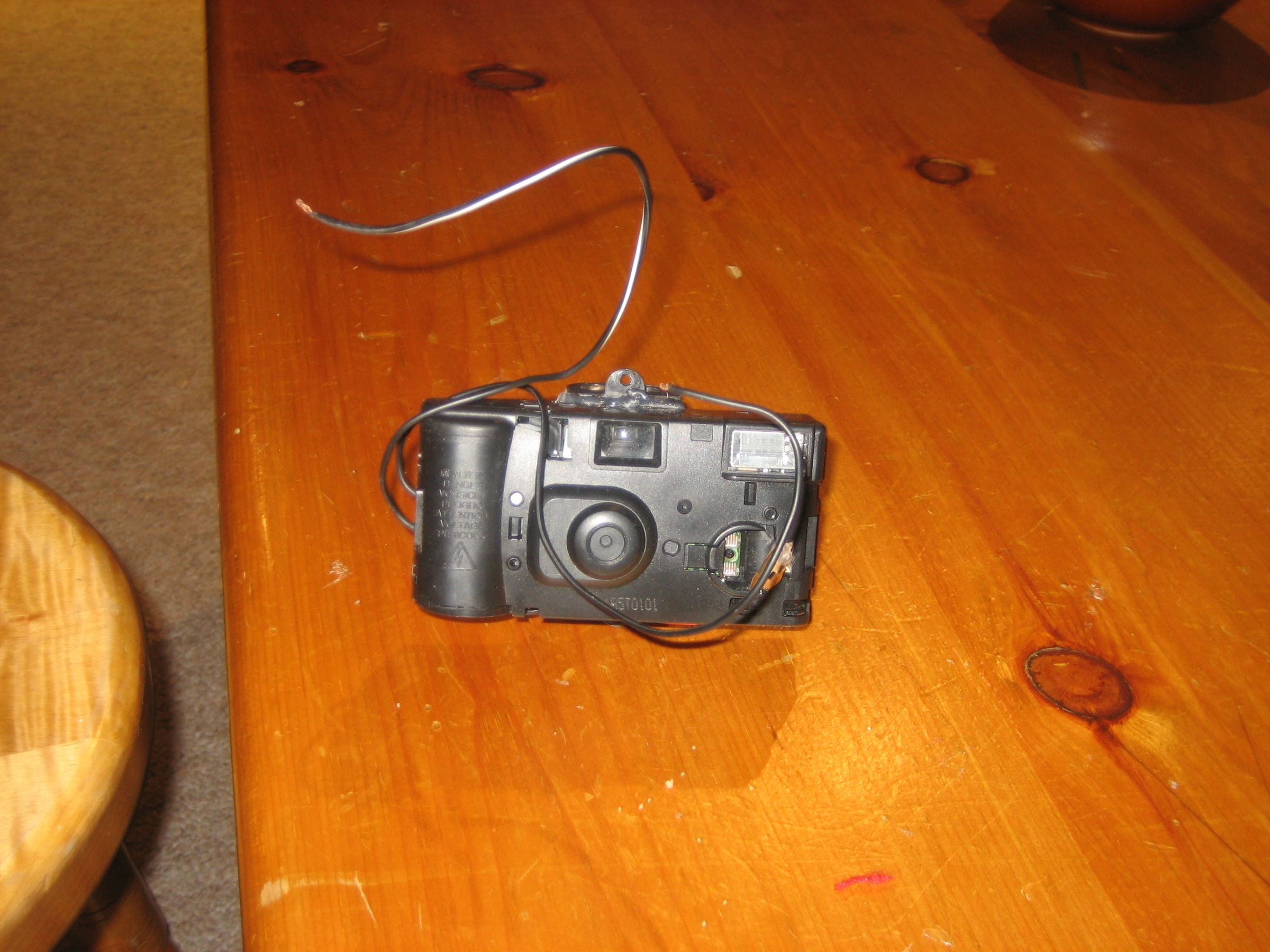 Safety and Taser Out of a Disposable Camera : 3 Steps - Instructables