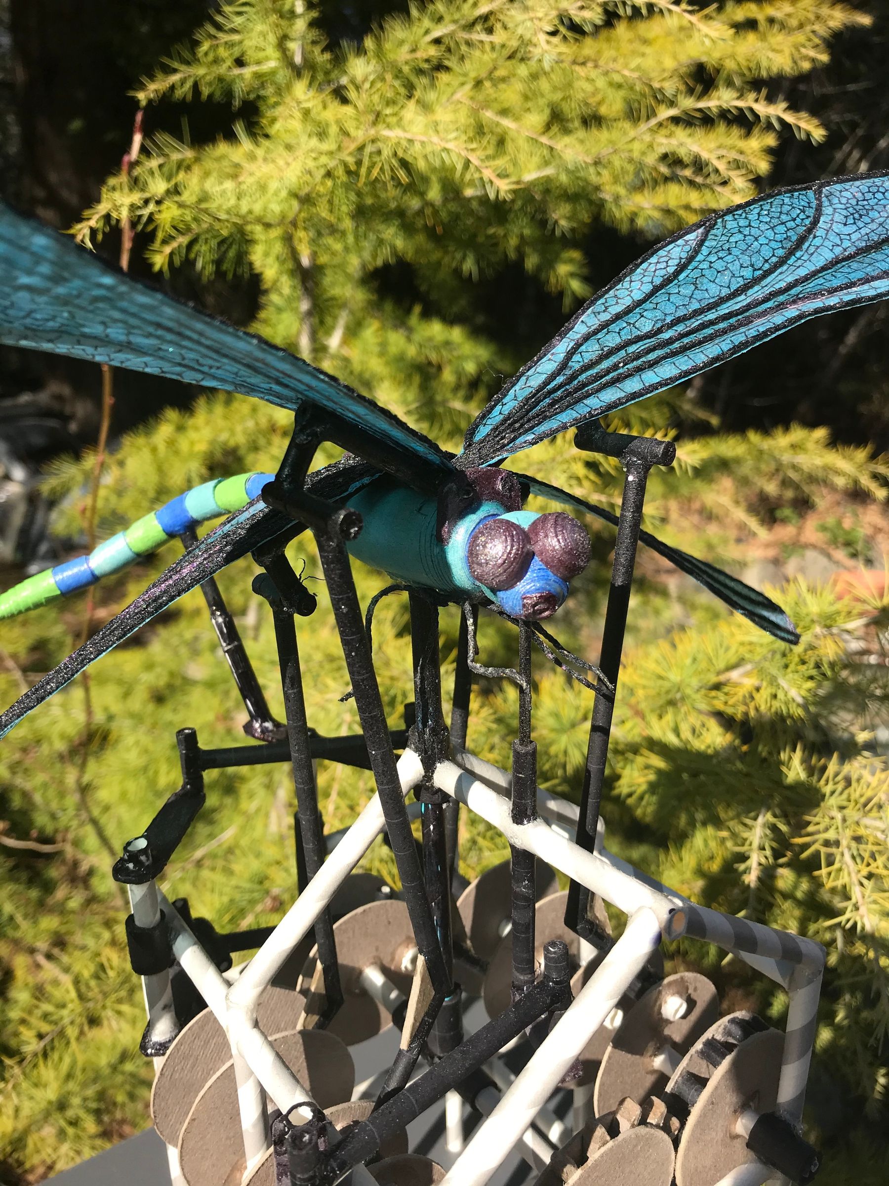 Paper Animatronic Dragonfly : 11 Steps (with Pictures) - Instructables