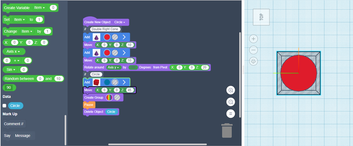 How To Make Conics Using Tinkercad Codeblocks 8 Steps With Pictures Instructables