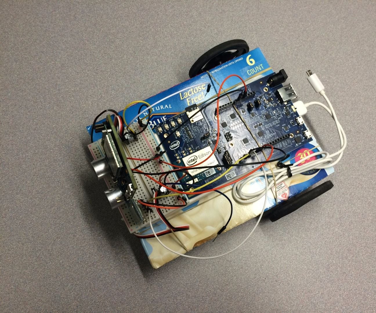 Mcu 1 A Budget Conscious Intel Edison Mcu Based Rover Toy Car Intel Iot 13 Steps With 