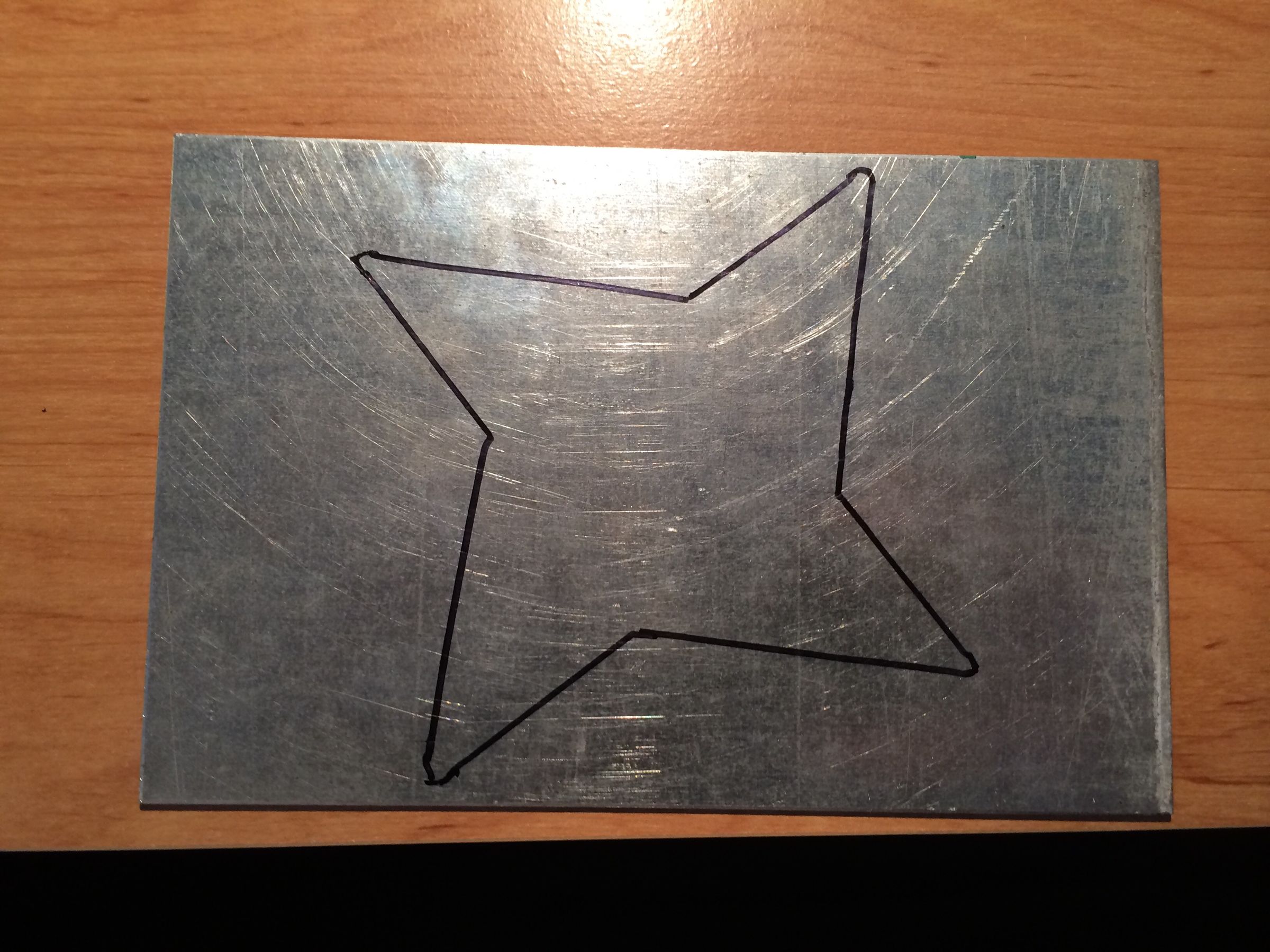 Easy Paper/Metal Ninja Star : 10 Steps - Instructables