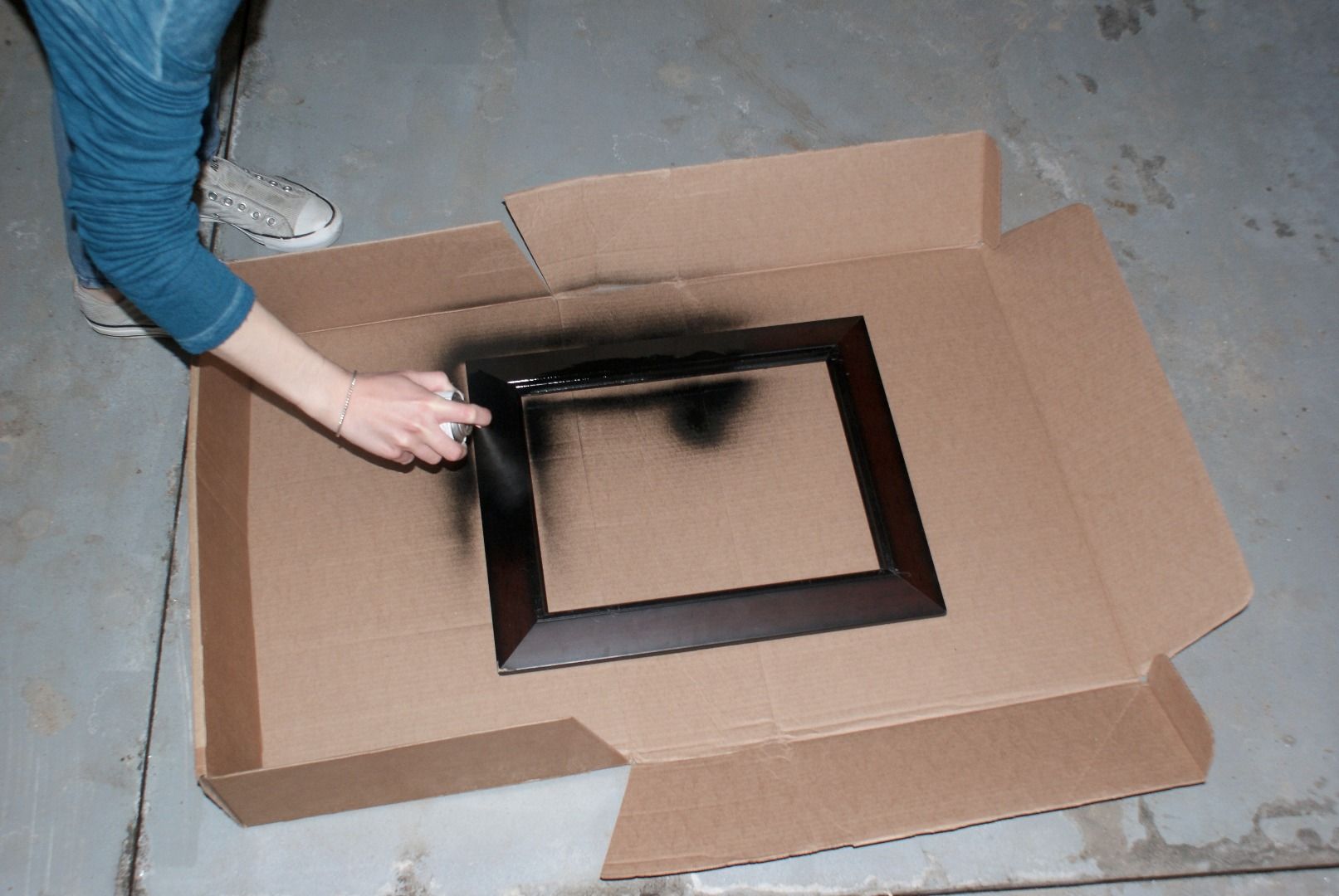 DIY Mimic Stained Glass Picture Frame : 12 Steps (with Pictures ...