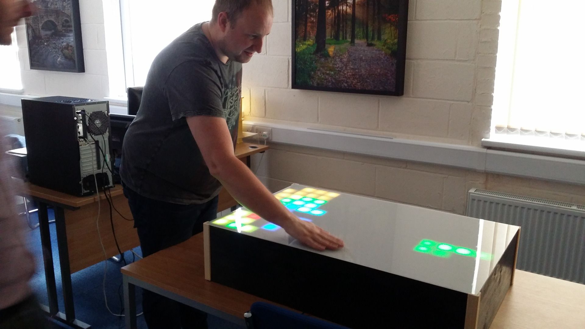 RGB LED Pixel Touch Reactive Gaming Table : 19 Steps (with Pictures ...