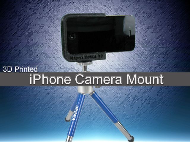 3D Printed IPhone Camera Mount : 4 Steps - Instructables