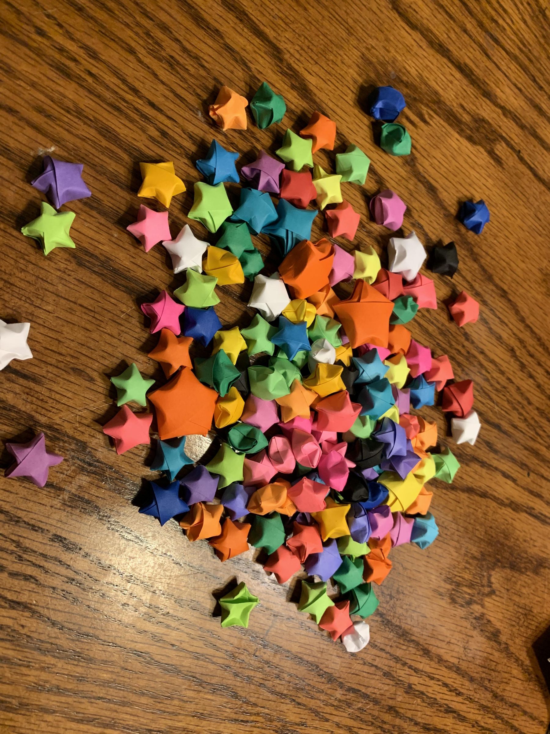 Cute “Lucky Stars” Origami : 5 Steps - Instructables