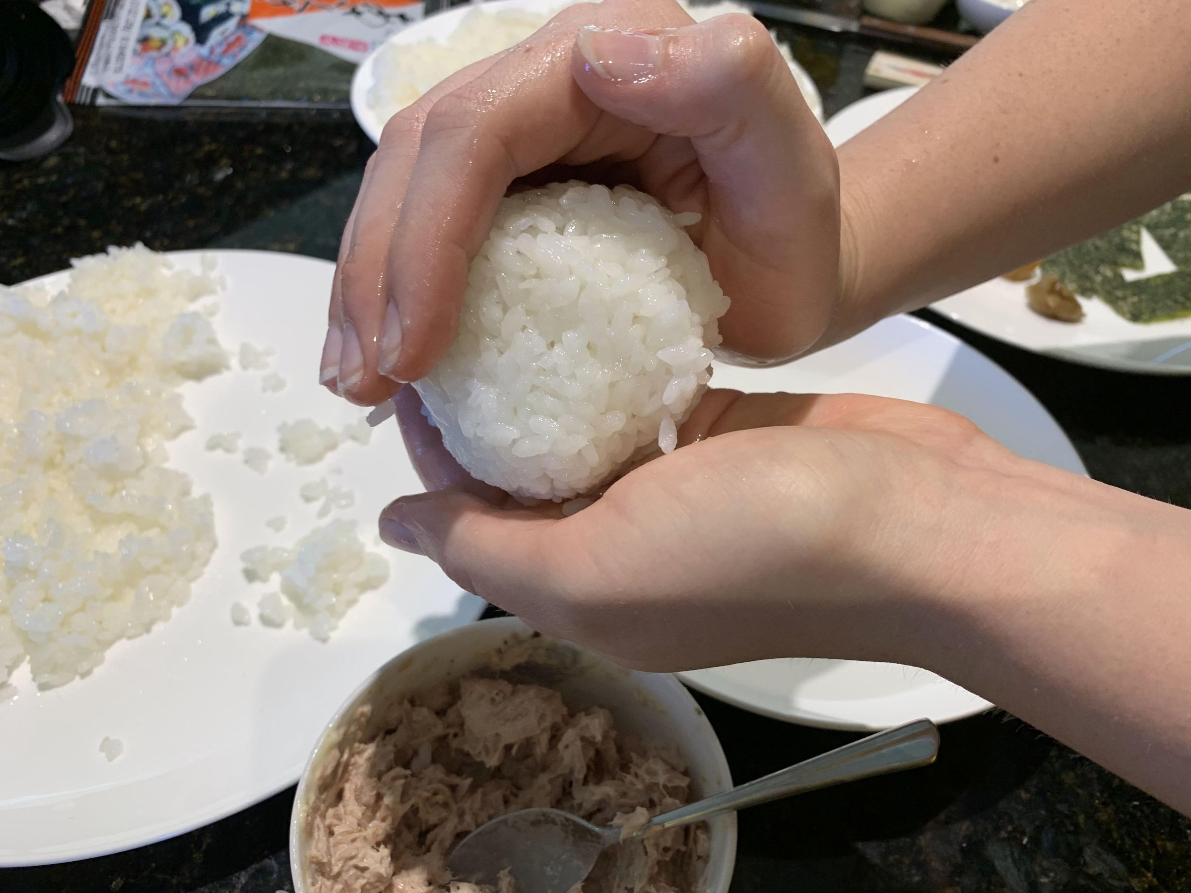 Brock's Onigiri (Rice Balls) From Pokemon : 5 Steps (with Pictures ...