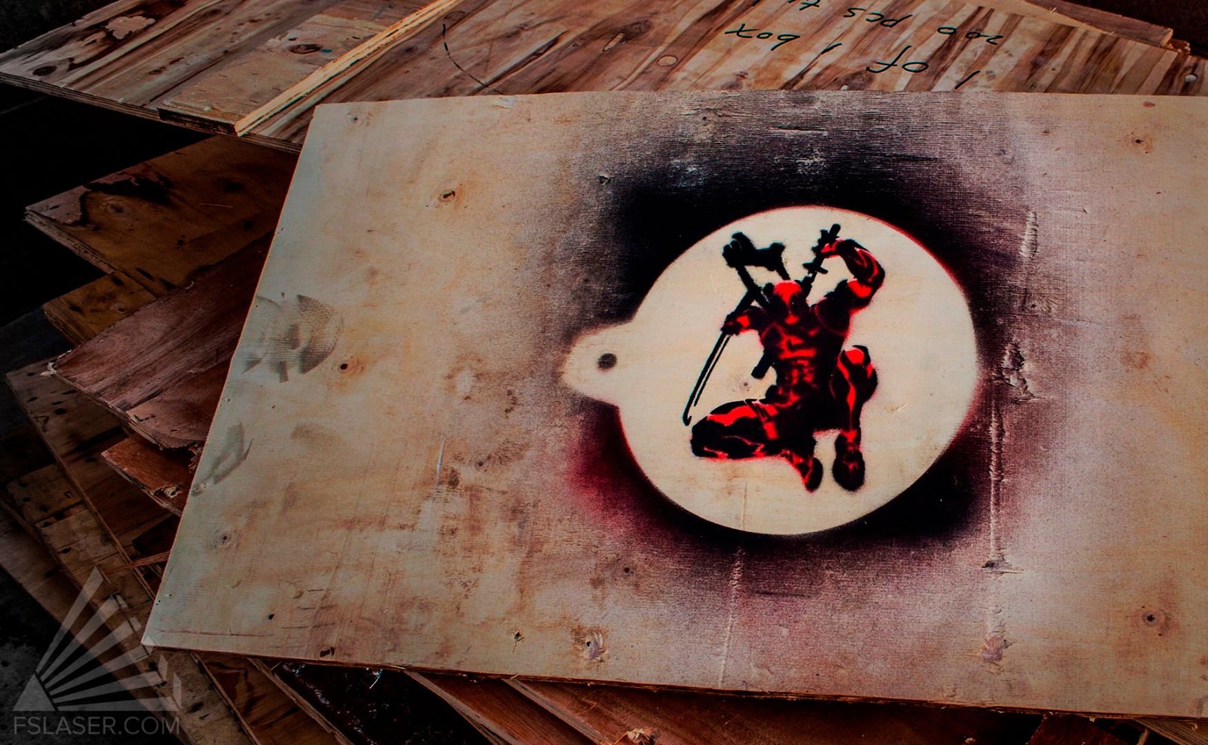 Deadpool Stencil : 3 Steps - Instructables