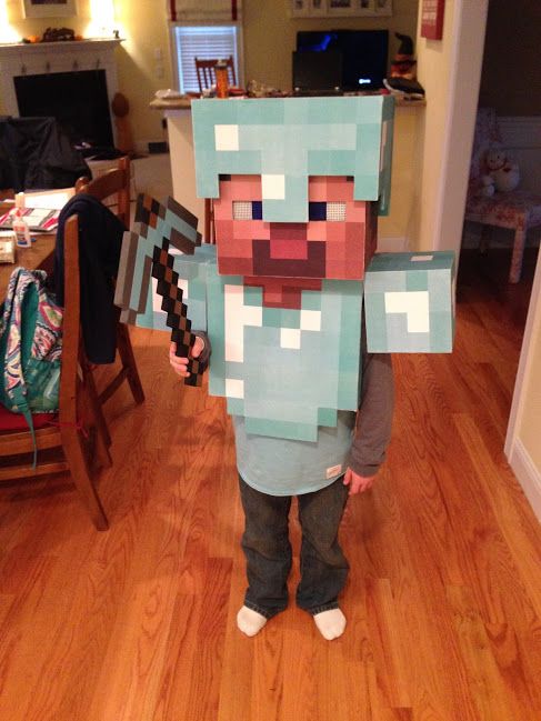 Minecraft Foam Diamond Armor