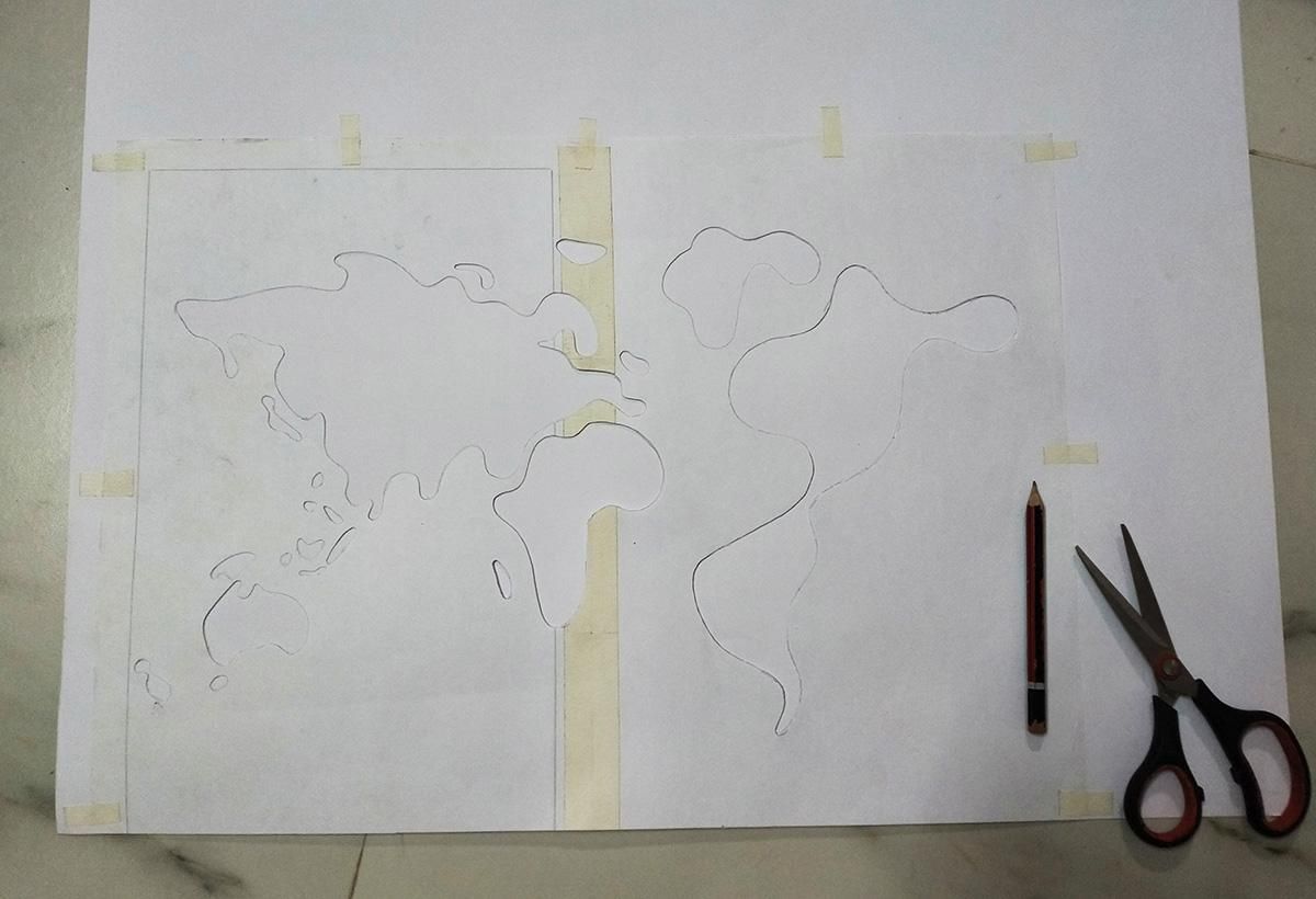 Topographic World Map Art : 11 Steps (with Pictures) - Instructables