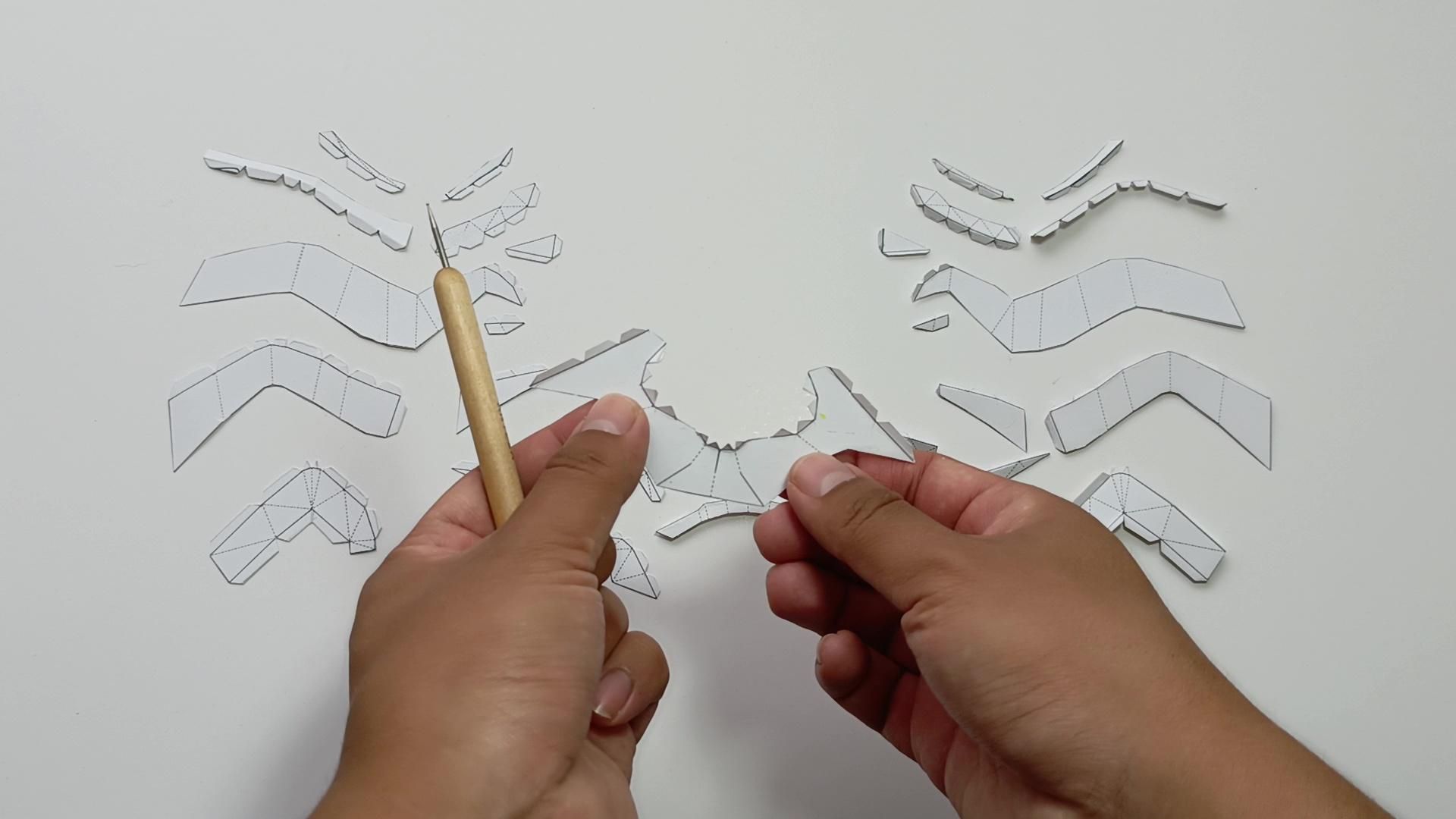 Paper Oni Mask : 45 Steps (with Pictures) - Instructables