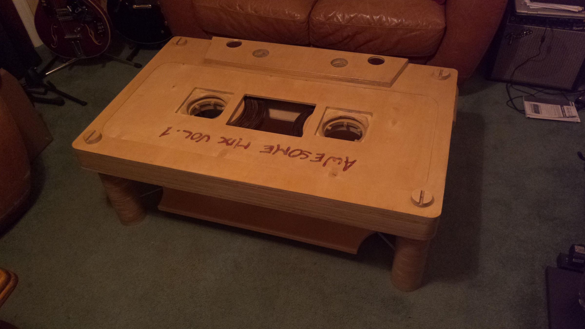 Cassette Coffee Table : 4 Steps - Instructables