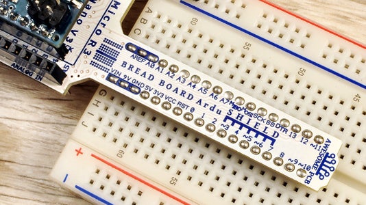 How To Program Arduino Pro Mini Using Arduino Uno And Ardushield Without The Cables 6 Steps 6888