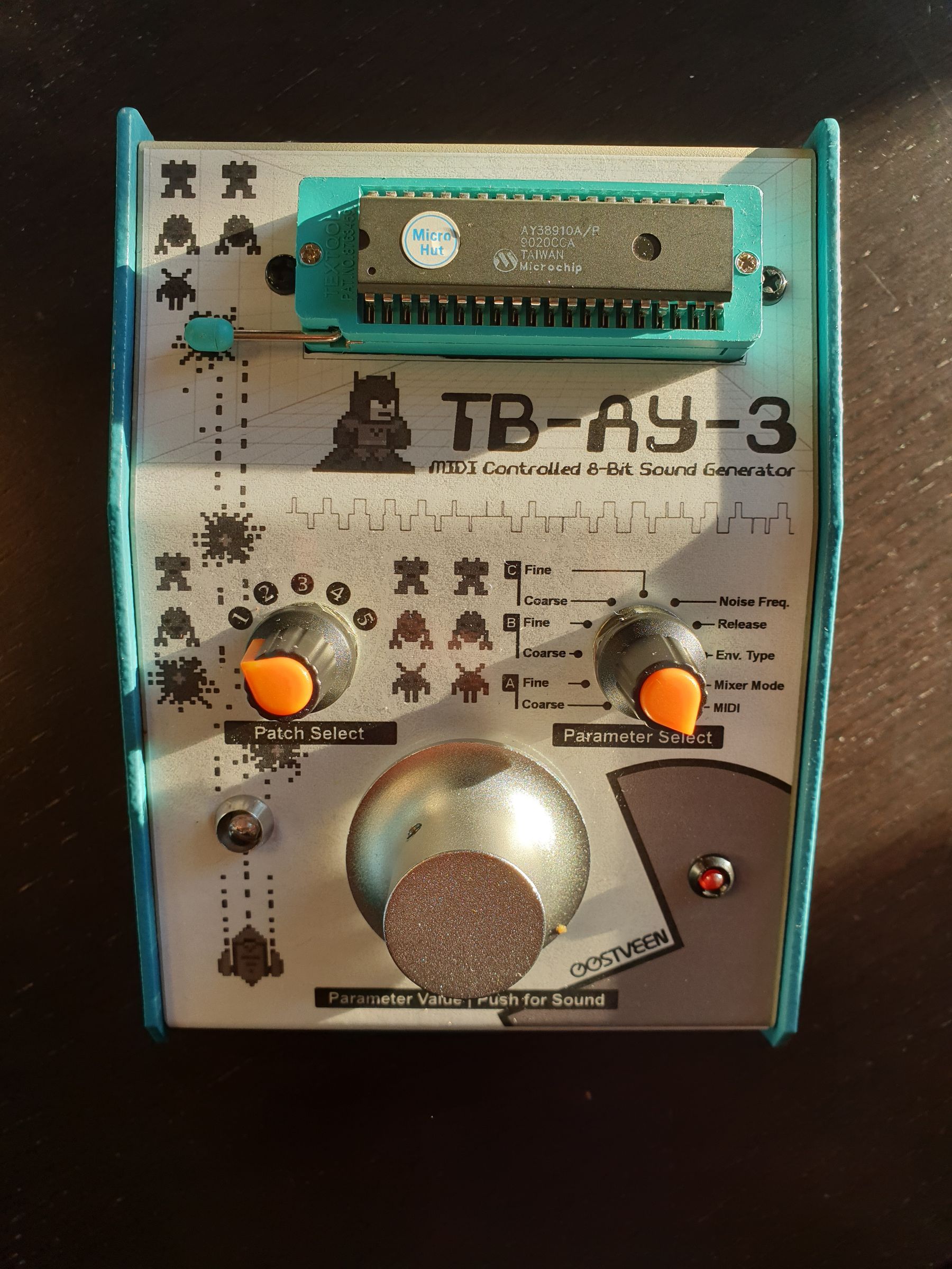MIDI/Arduino Controlled 8-Bit Sound Generator (AY-3-8910) : 5 Steps ...