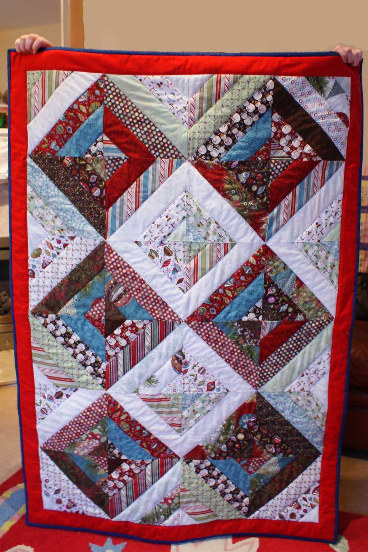 Cozy Christmas Lap Quilt : 11 Steps - Instructables