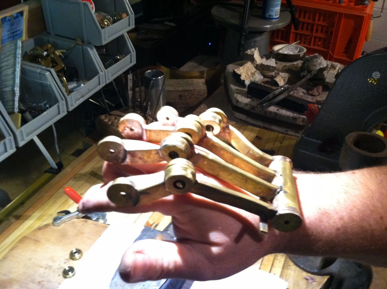 Steampunk Prosthetic Hand for a Wounded Warrior Pt. 1 [Now More Pics ...