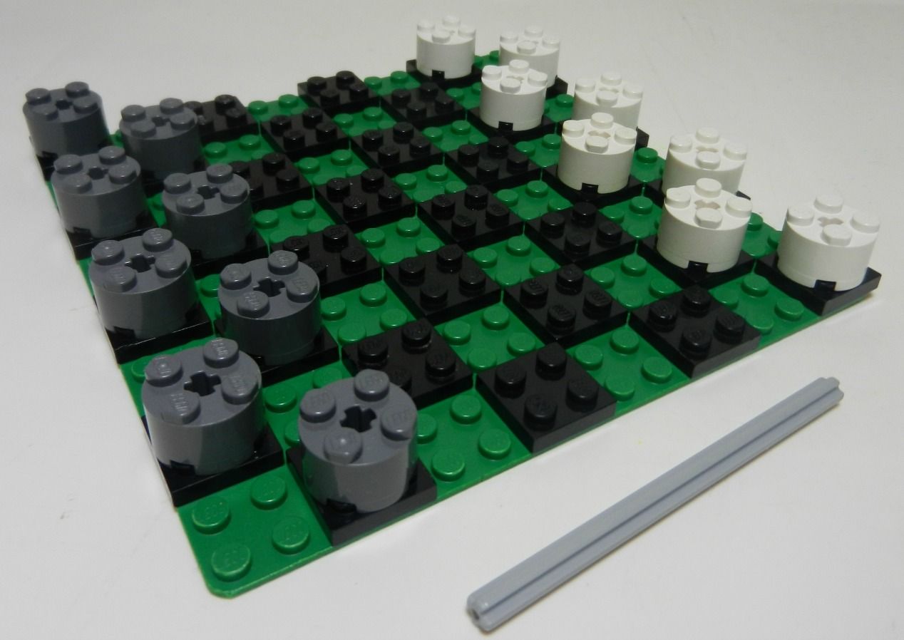 LEGO Mini Checkers Game : 4 Steps (with Pictures) - Instructables