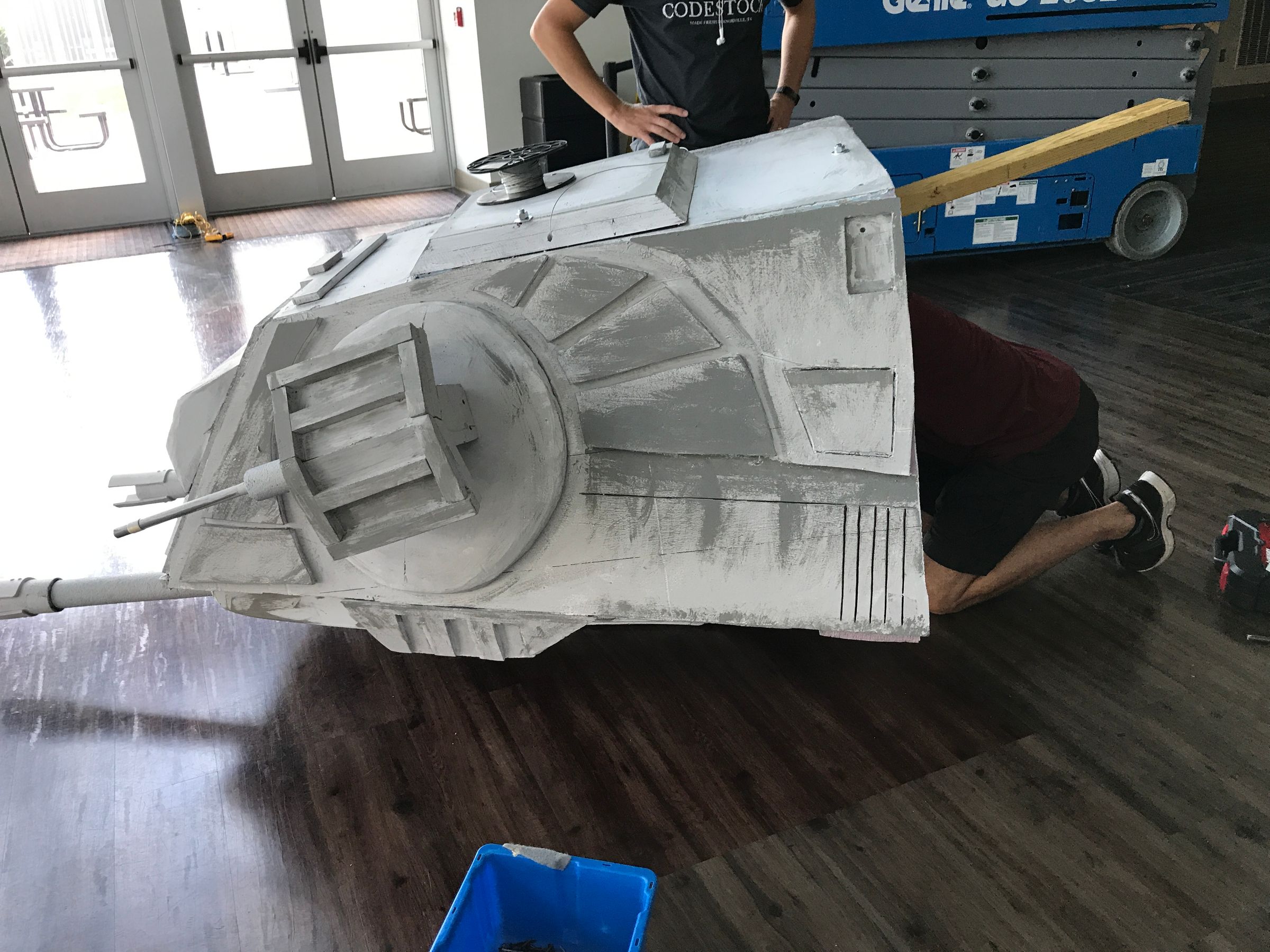 Make a Large-Scale Star Wars AT-AT Walker : 11 Steps (with Pictures ...