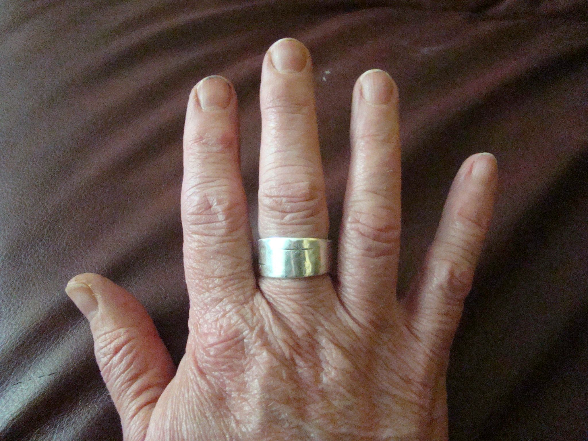 Right Hand Ring From a Silver Fork (or Spoon) Handle : 13 Steps (with ...