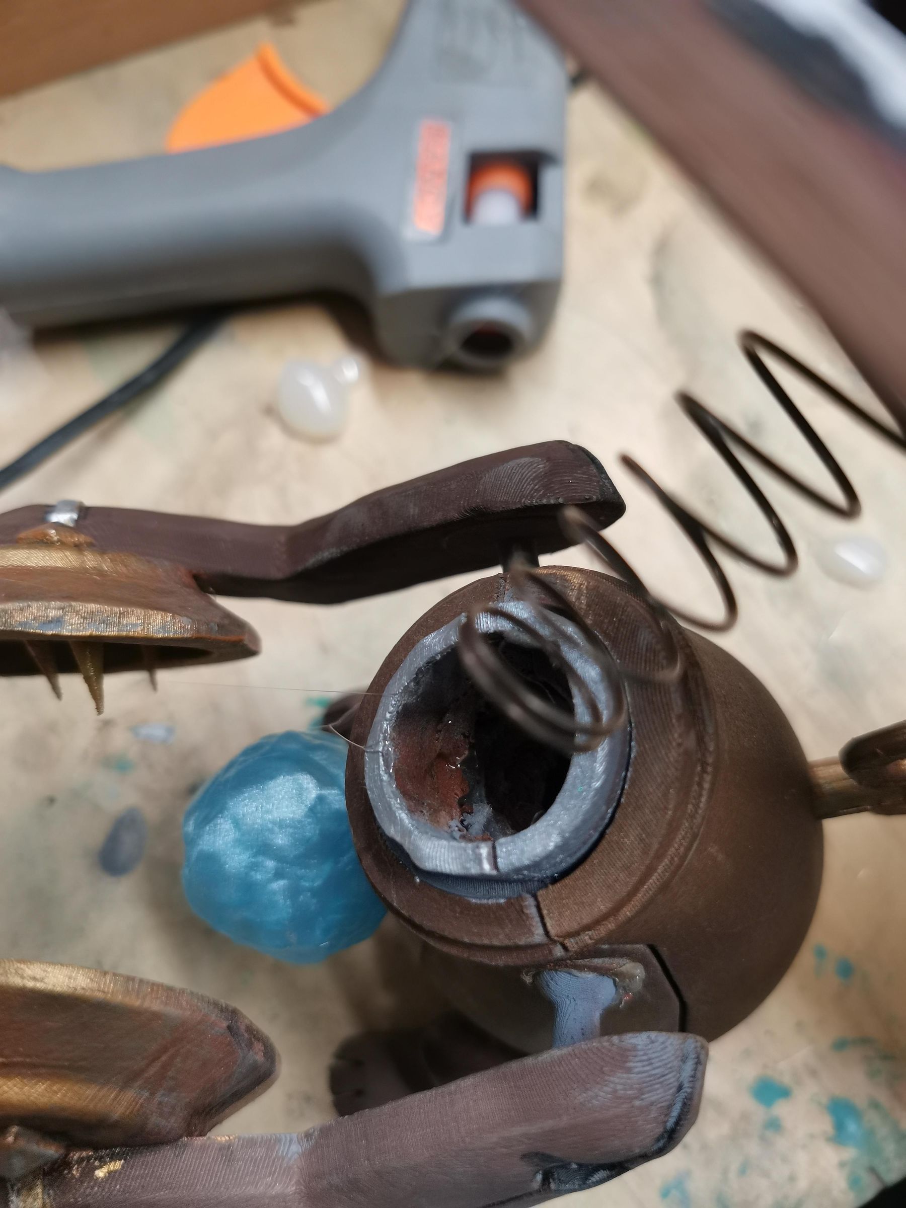 Monkey Bomb From Arcane - Shaking Head Toy (3D Printed) : 4 Steps ...