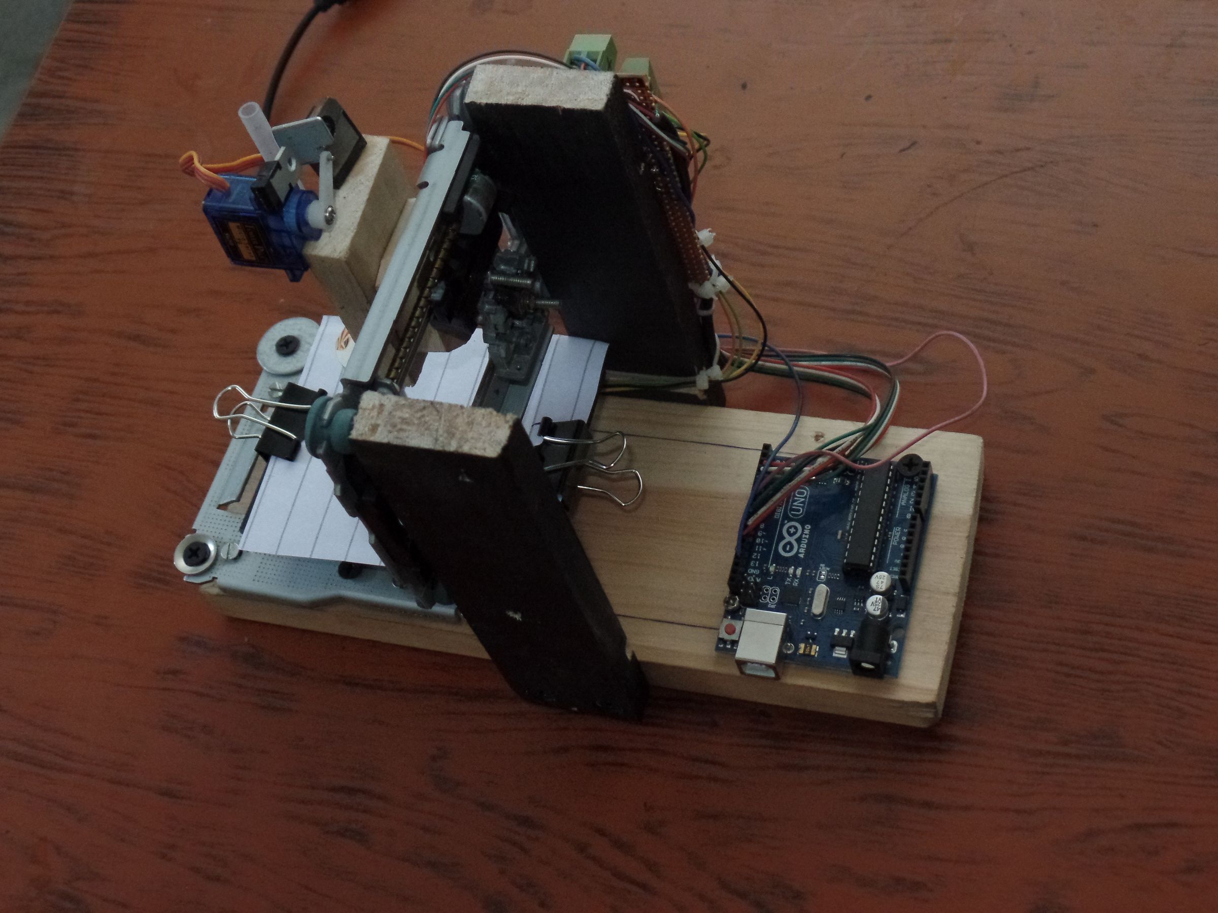 Arduino Mini CNC Plotter (With Proteus Project & PCB) : 3 Steps (with ...