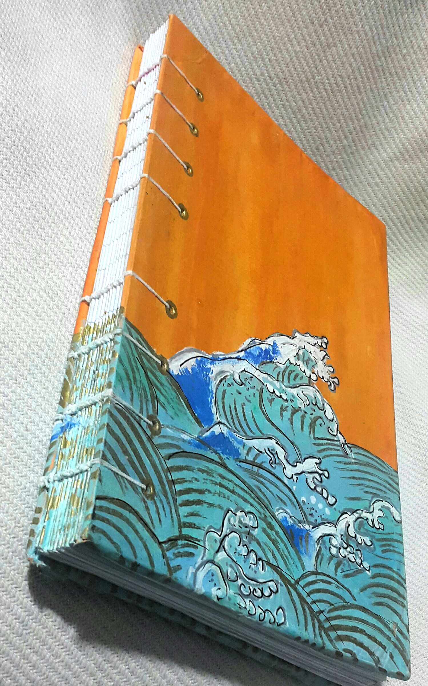 DIY Coptic Stitch Bound Notebook : 9 Steps (with Pictures) - Instructables