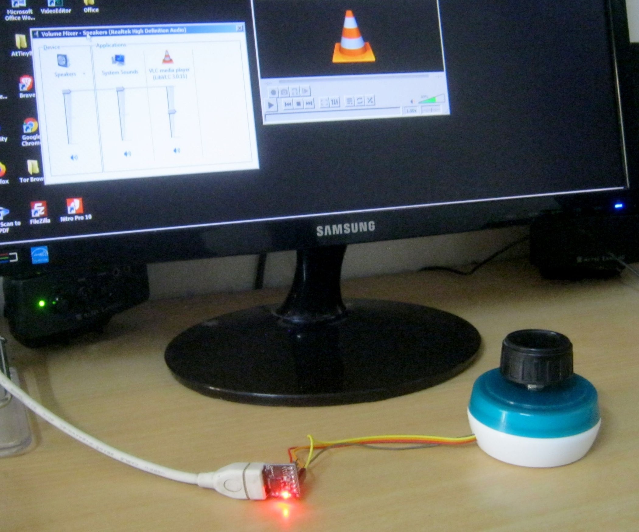 USB Volume Knob Using DigiSpark and Rotary Encoder : 3 Steps ...