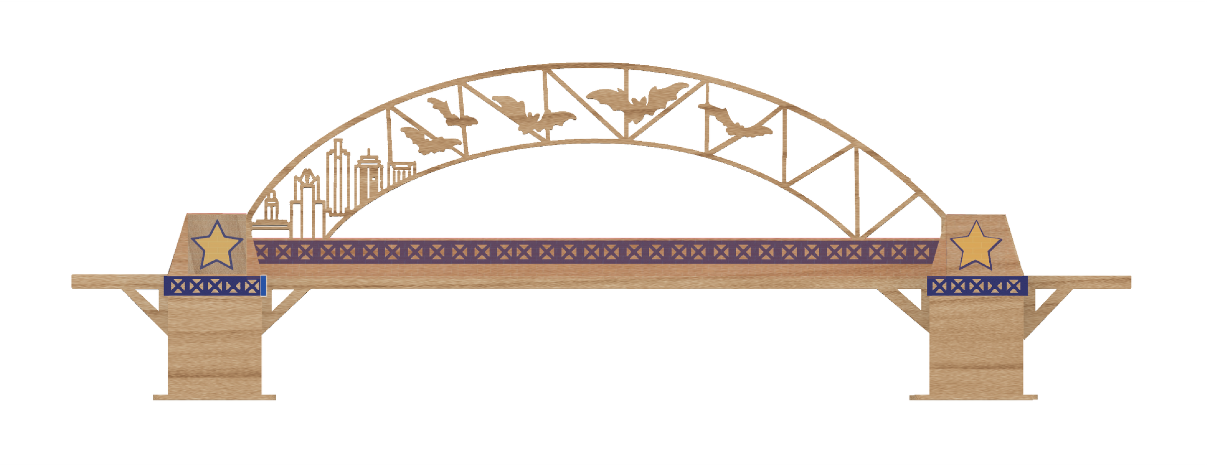 Laser Cut Austin Skyline Bridge : 6 Steps (with Pictures) - Instructables