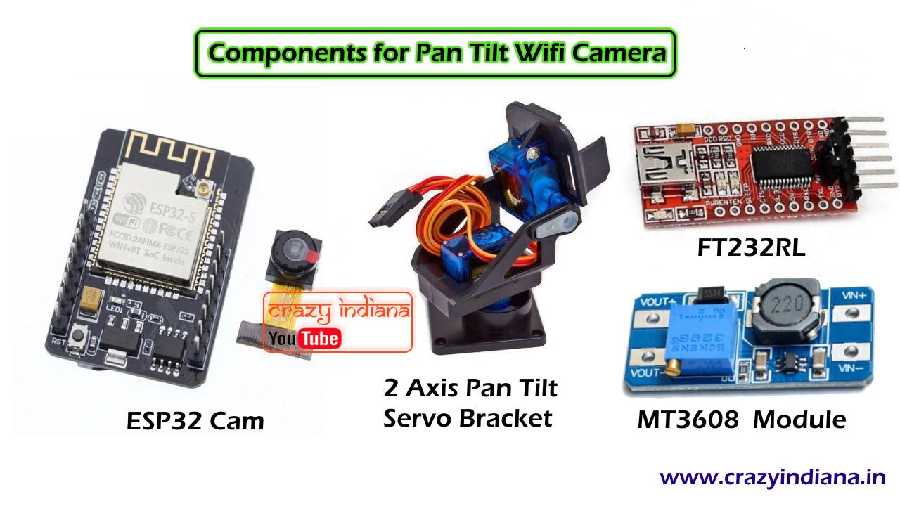 Pan Tilt Wifi Camera Controlled by Smartphone With ESP32 : 5 Steps ...